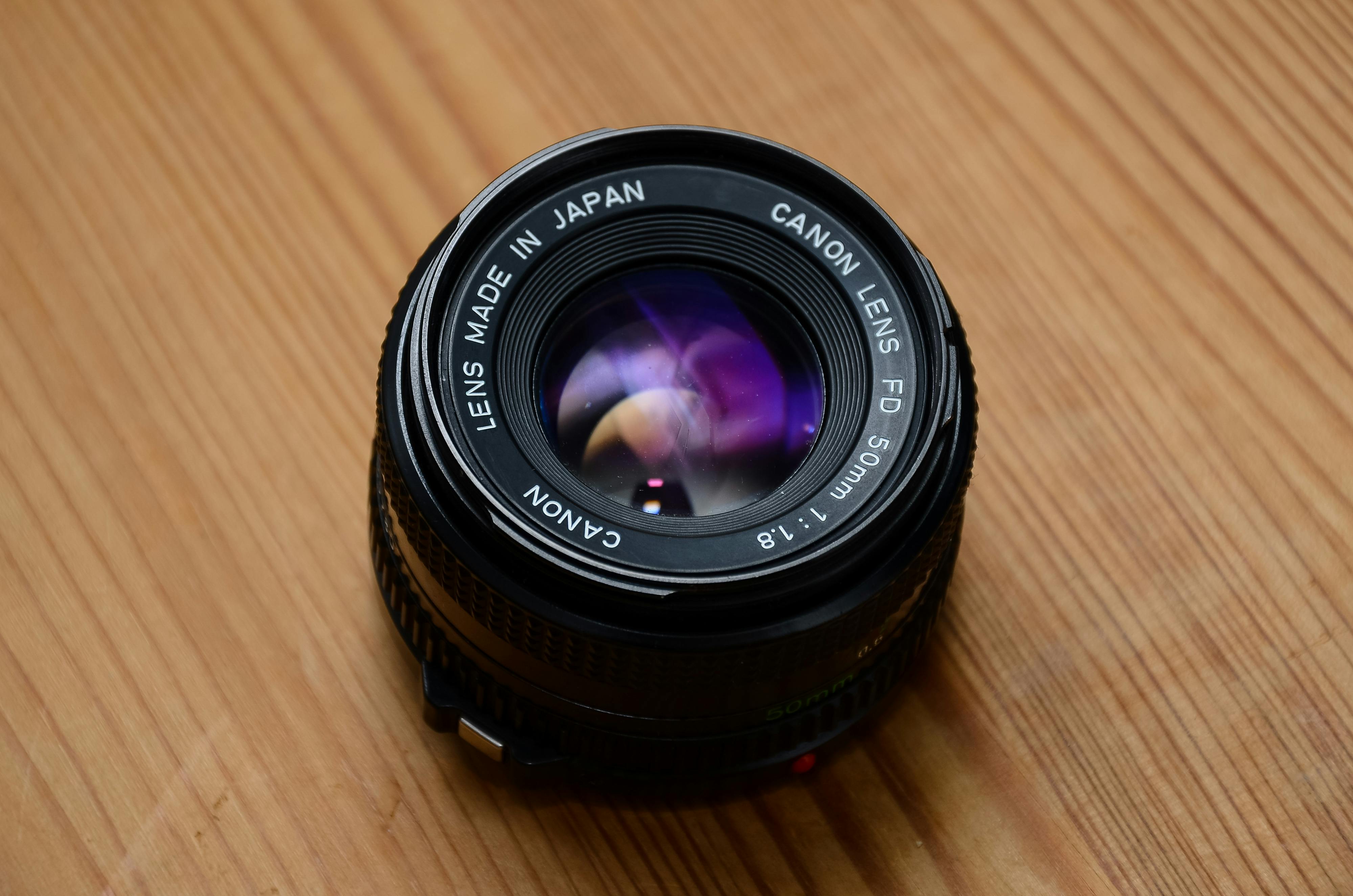 Black Lens Camera in Close Up Shot · Free Stock Photo