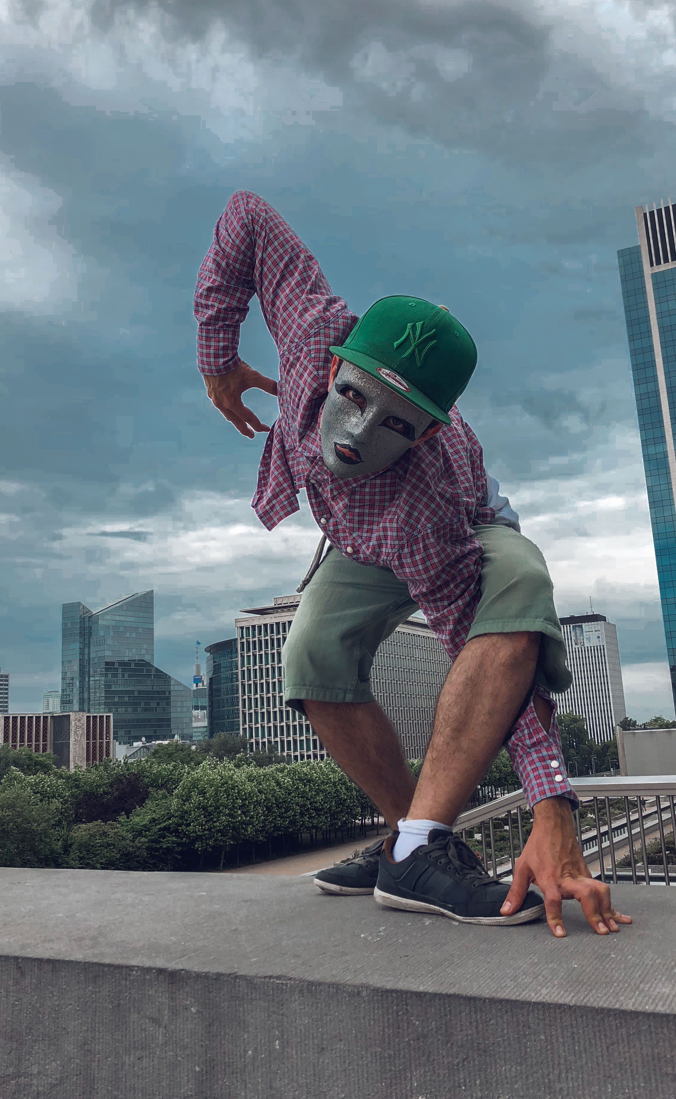 Man Dancing in Mask · Free Stock Photo