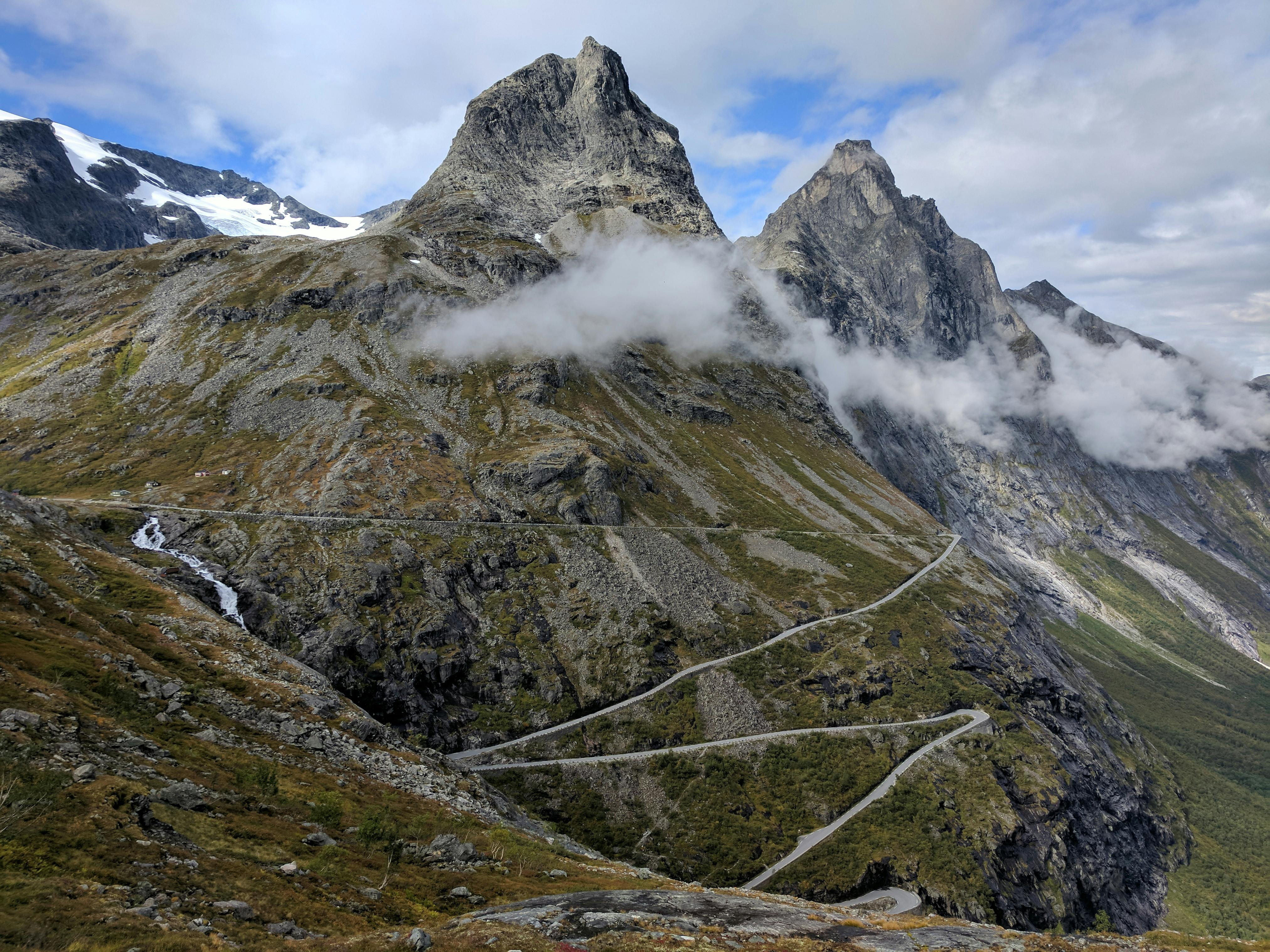 Aerial Shot of a City Under a Cinematic Sky · Free Stock Photo