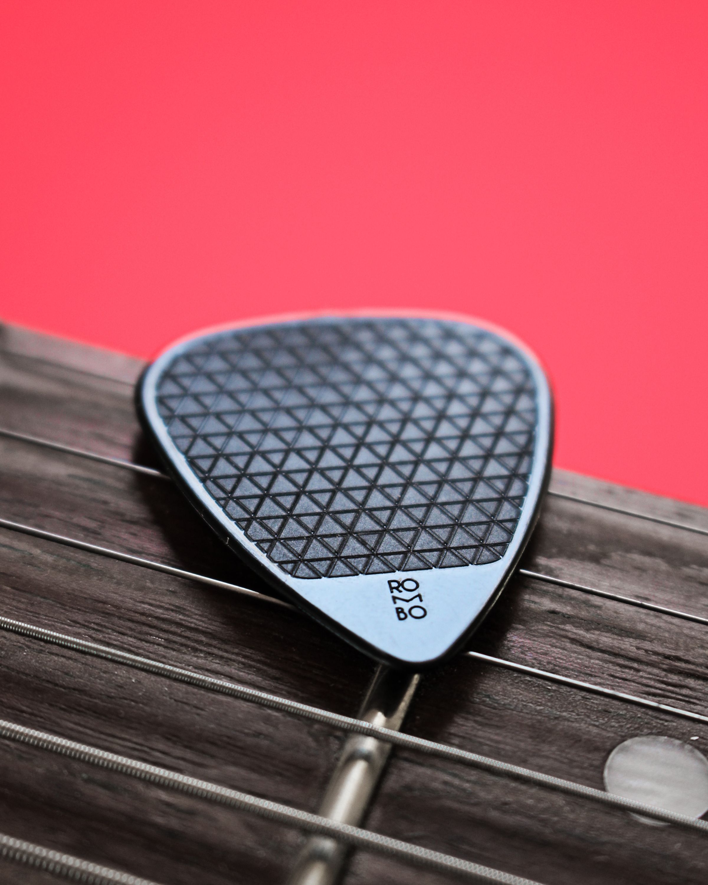 White Guitar Pick Set on Yellow Surface · Free Stock Photo