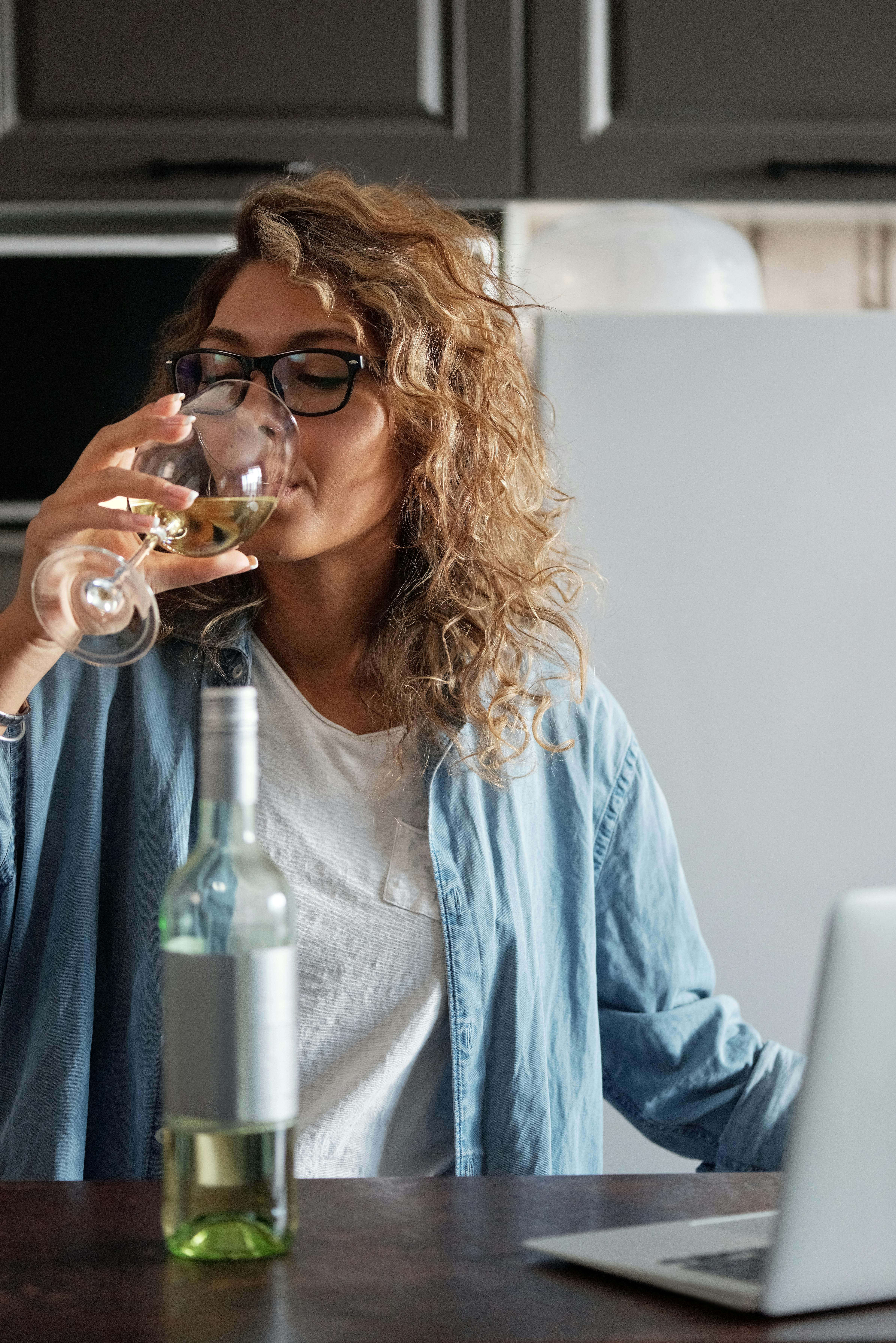 Photo Of Woman Drinking Alcoholic Beverage · Free Stock Photo