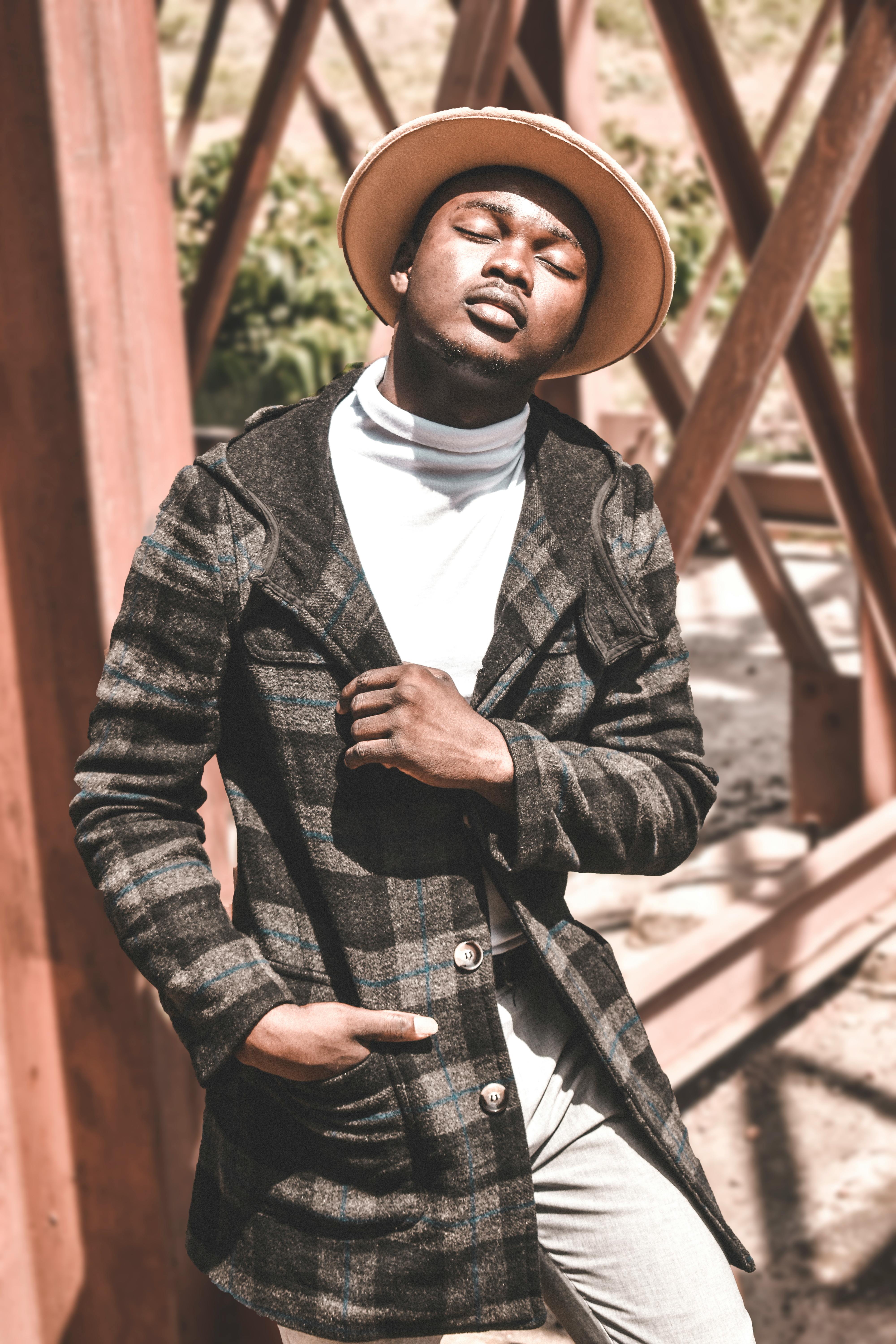 Photo of Man Wearing Fedora · Free Stock Photo