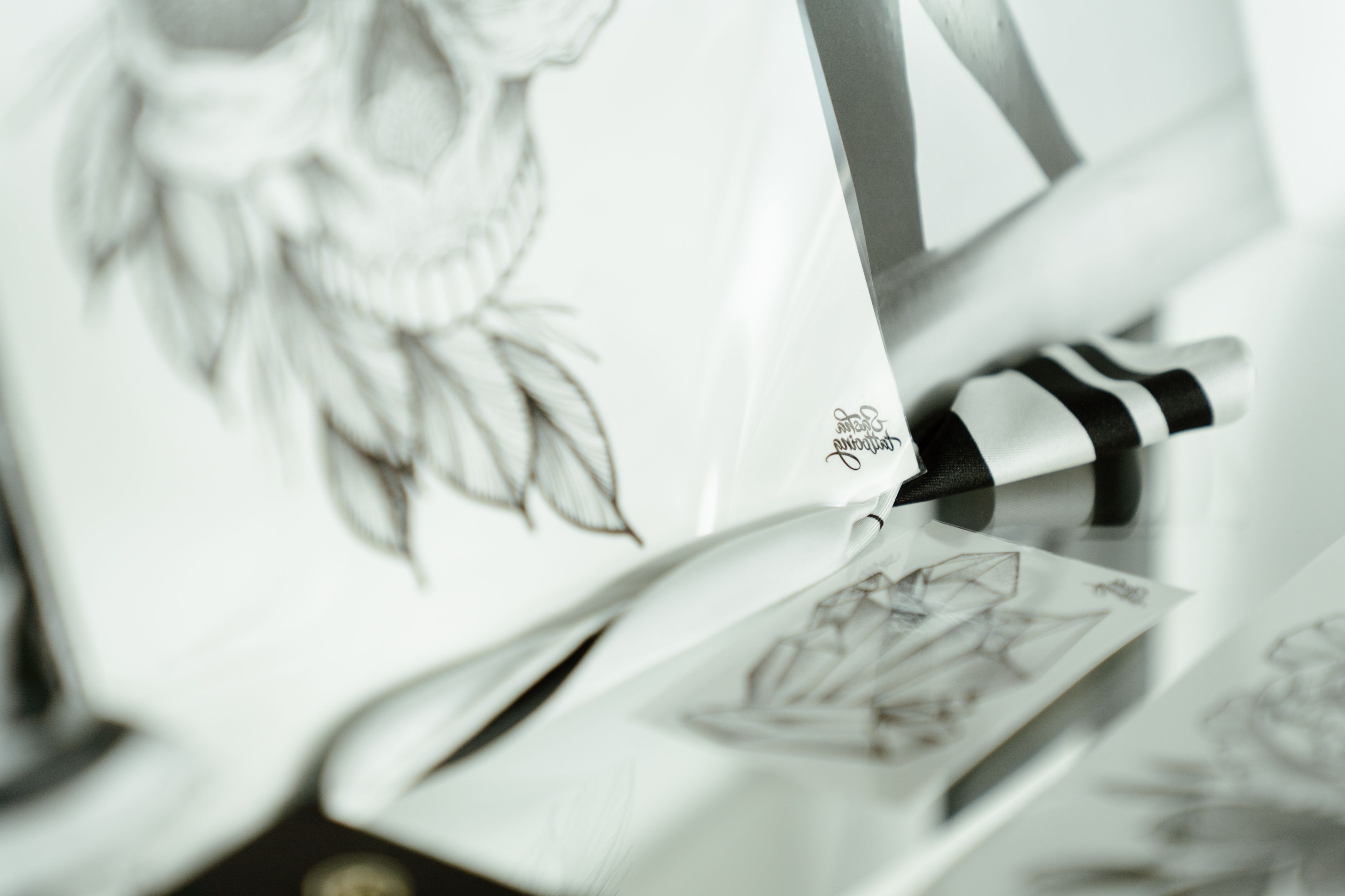 White Printer Paper With Sketch · Free Stock Photo