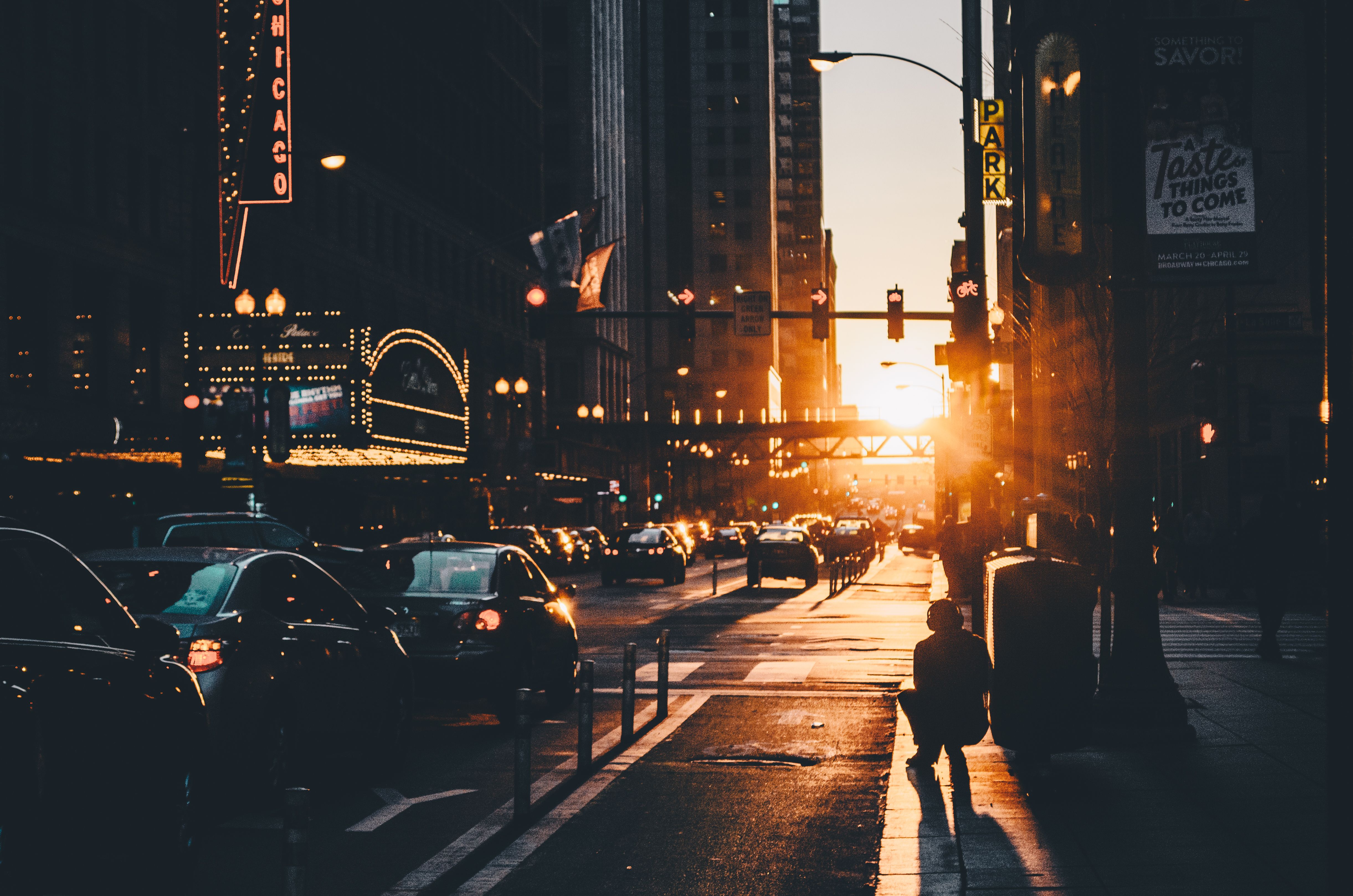 Cars on Road During Night Time · Free Stock Photo