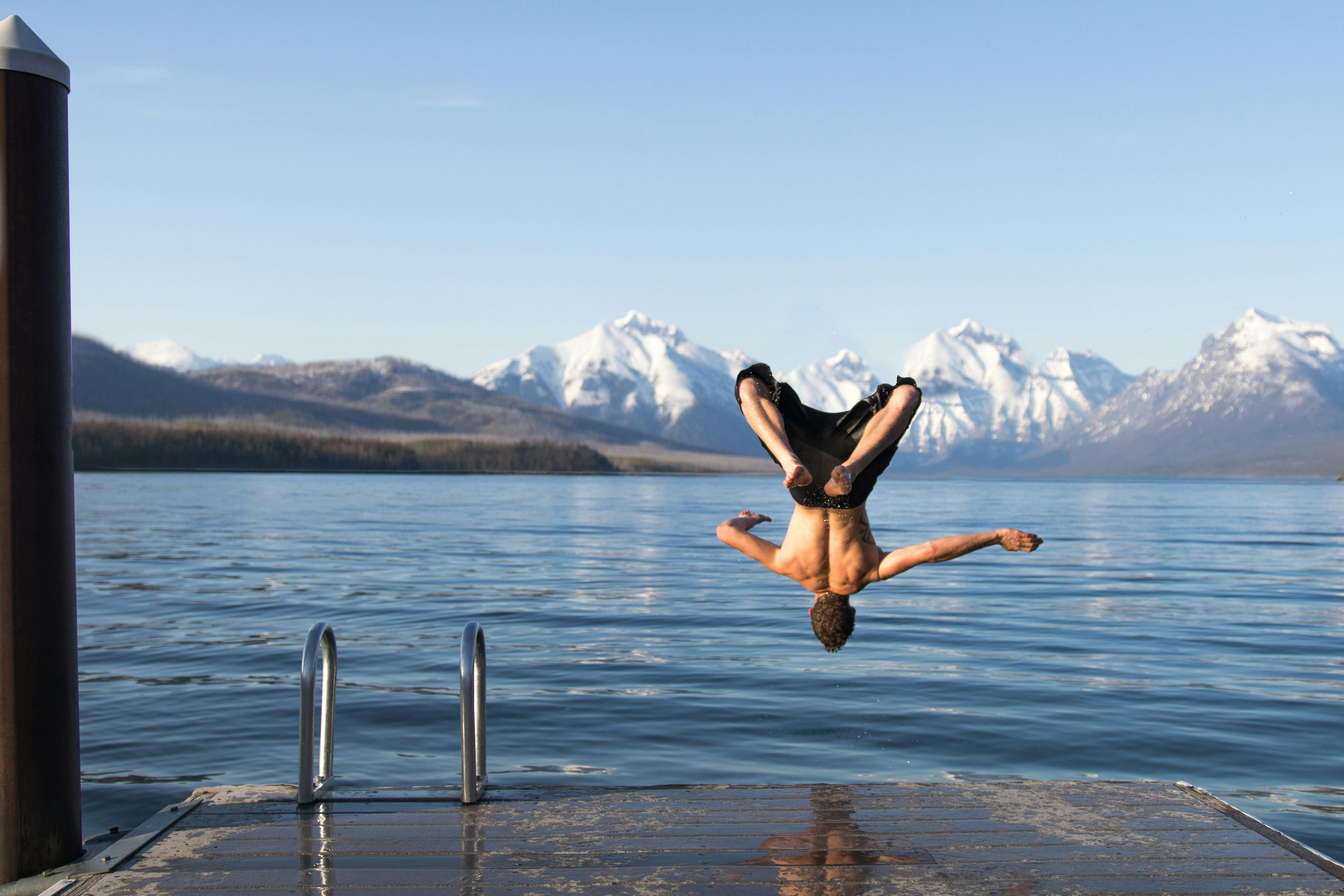 Jetty Jumping Photos, Download The BEST Free Jetty Jumping Stock Photos ...