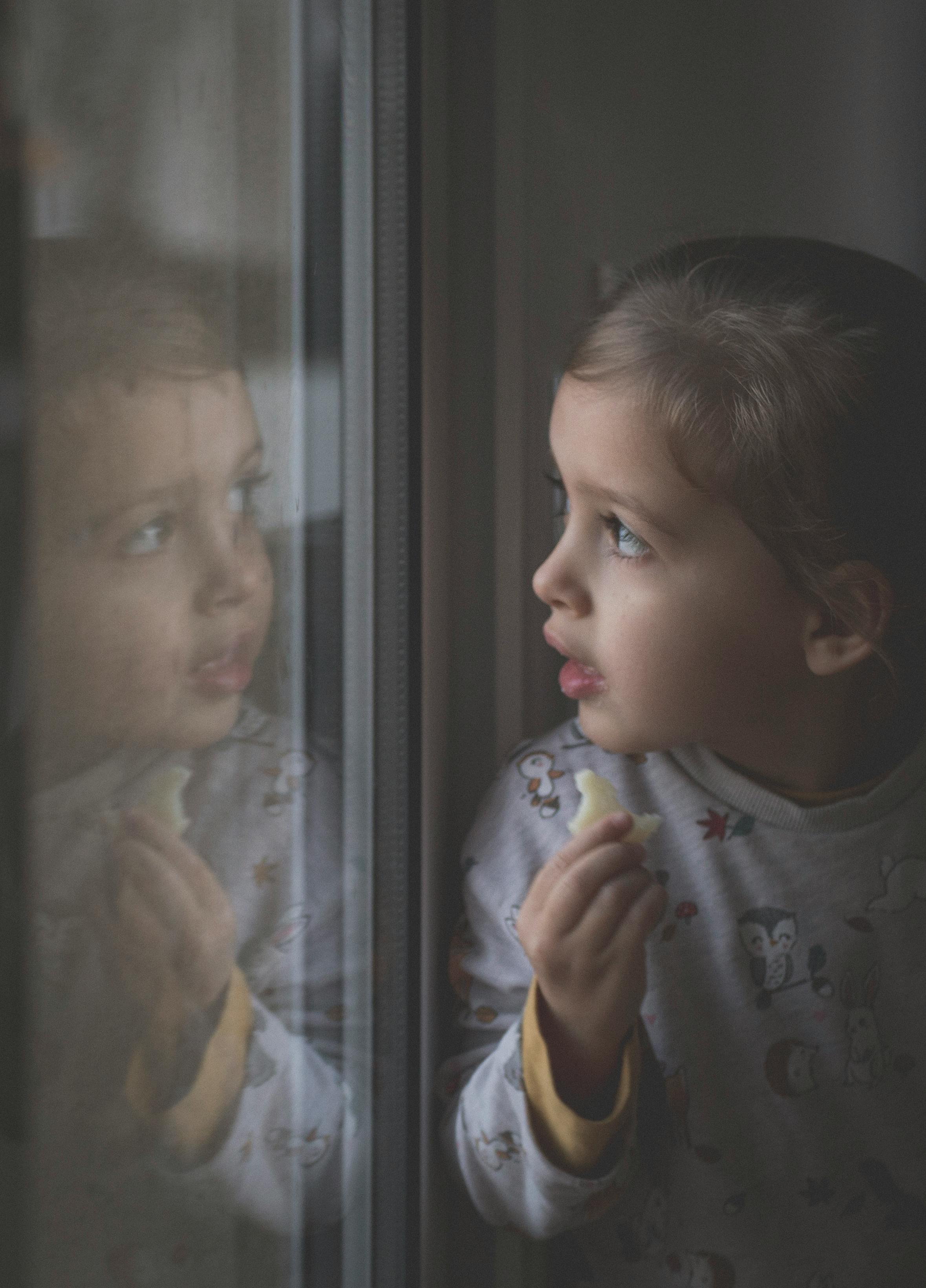 Little Girl by the Window · Free Stock Photo
