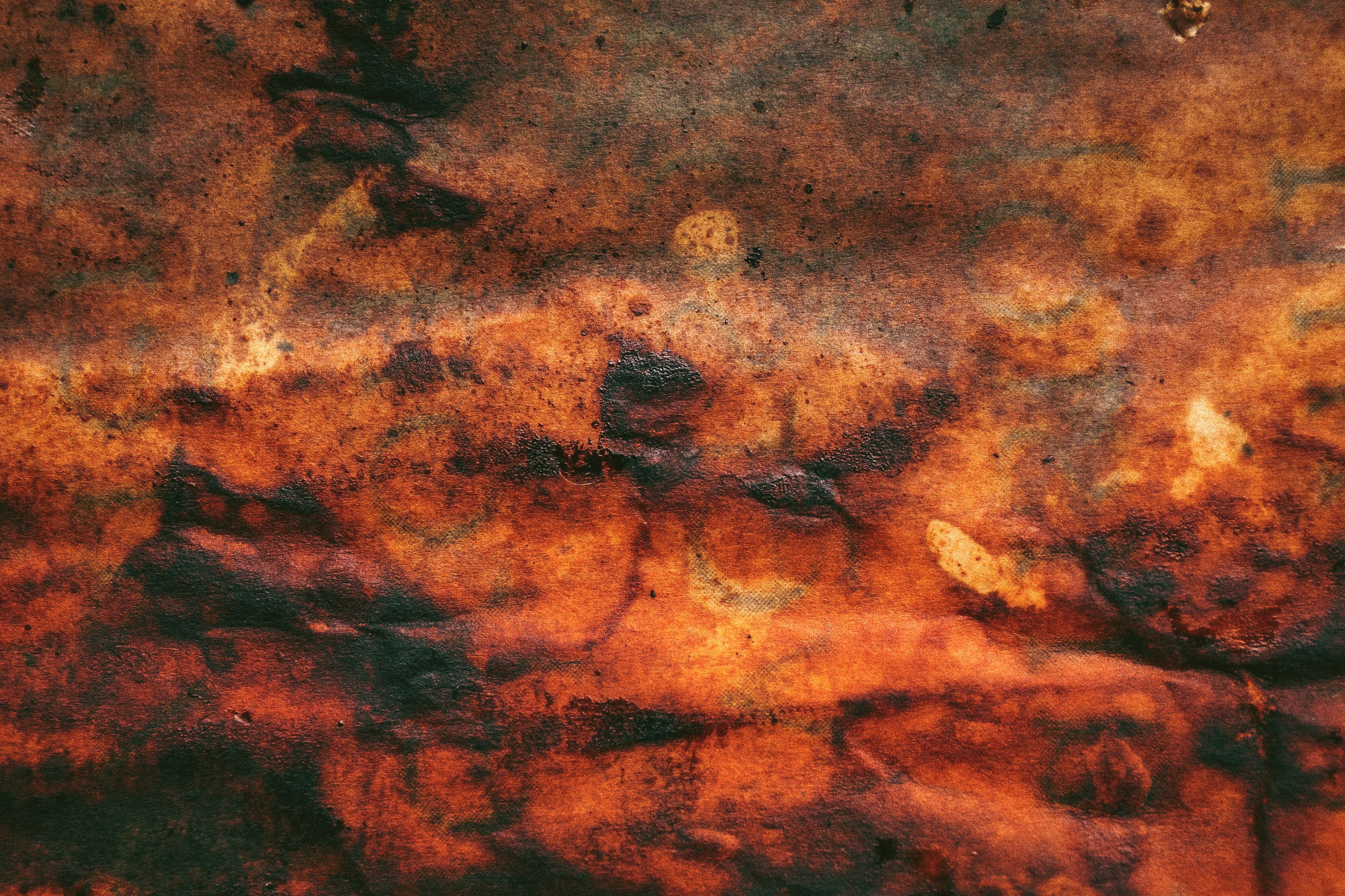 Rusty Stains on Surface · Free Stock Photo