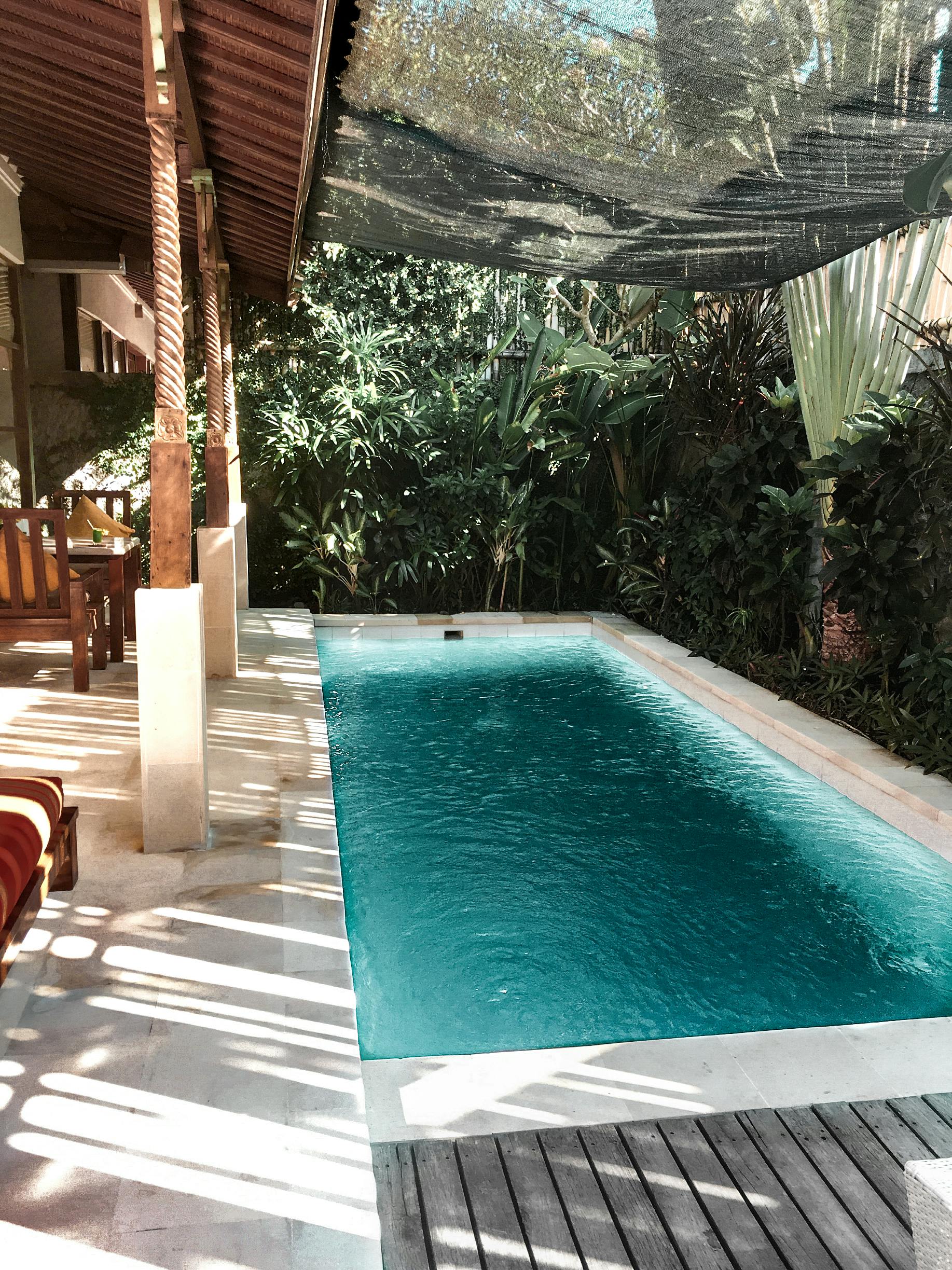 Swimming Pool Beside Nipa Hut · Free Stock Photo