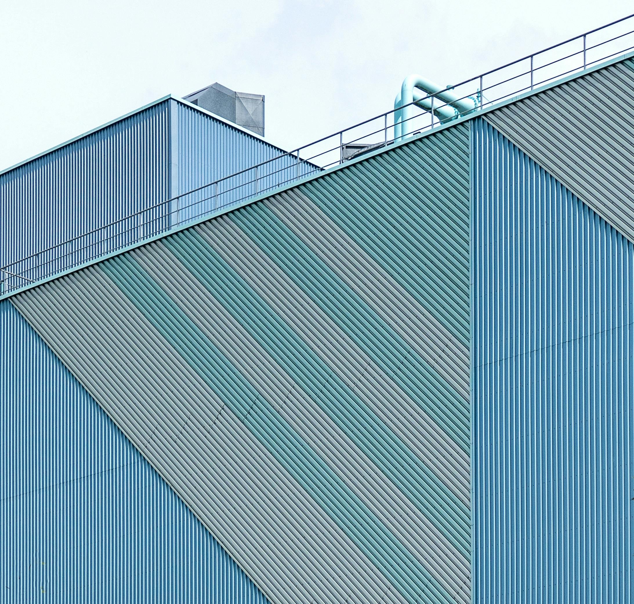 Blue Building · Free Stock Photo