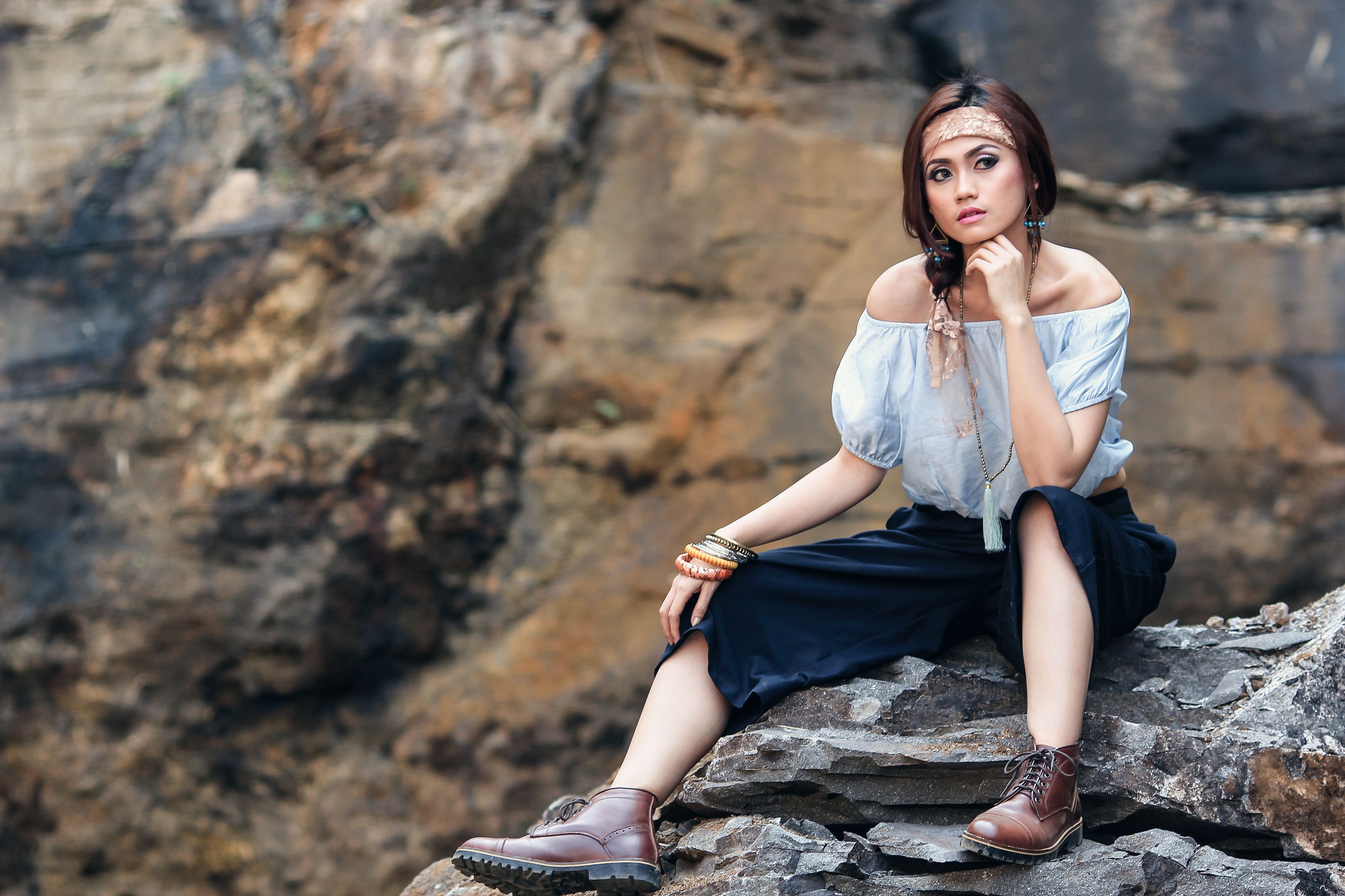 Two Women Posing Back to Back · Free Stock Photo