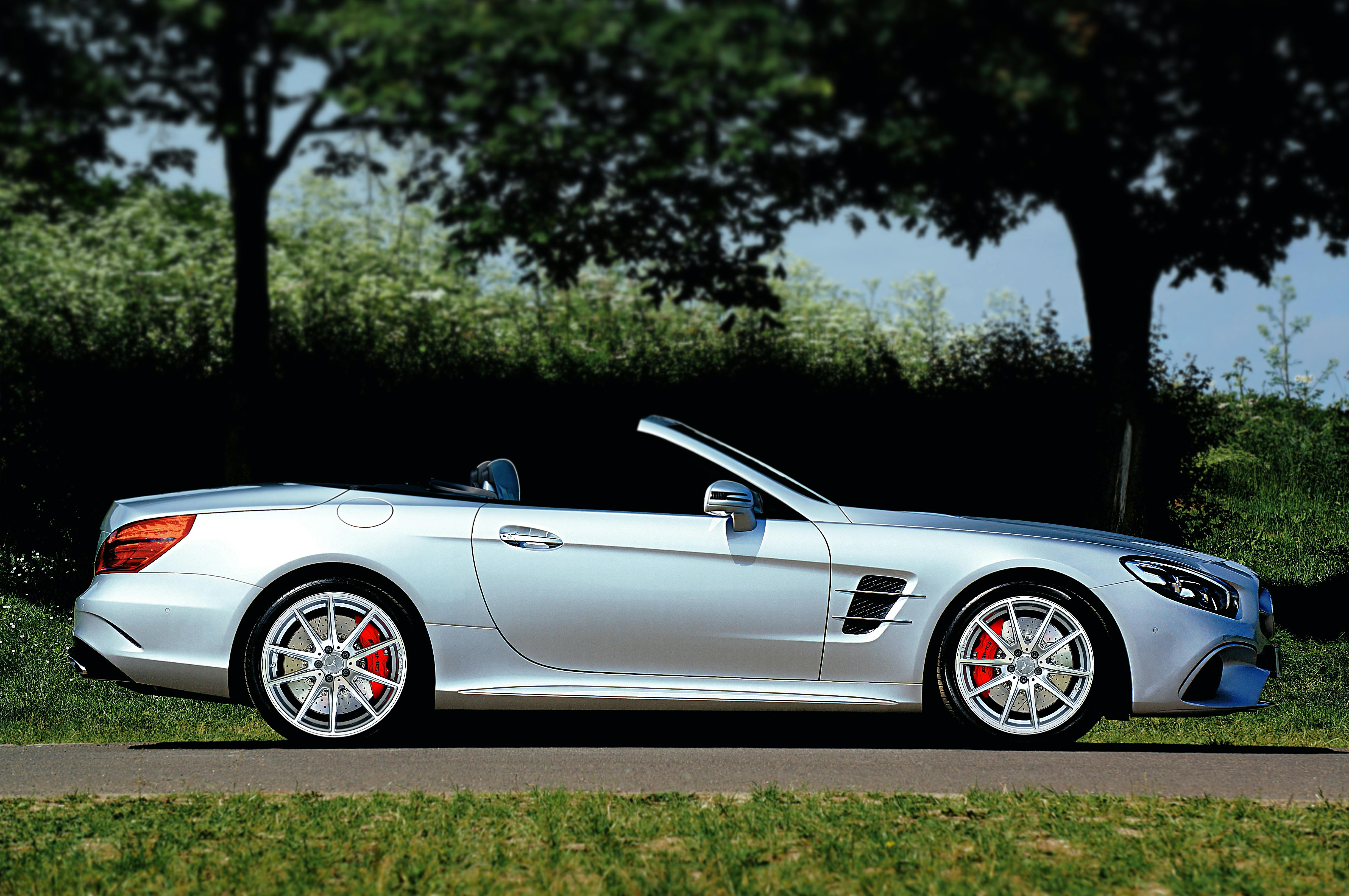 White Mercedes-benz Car · Free Stock Photo