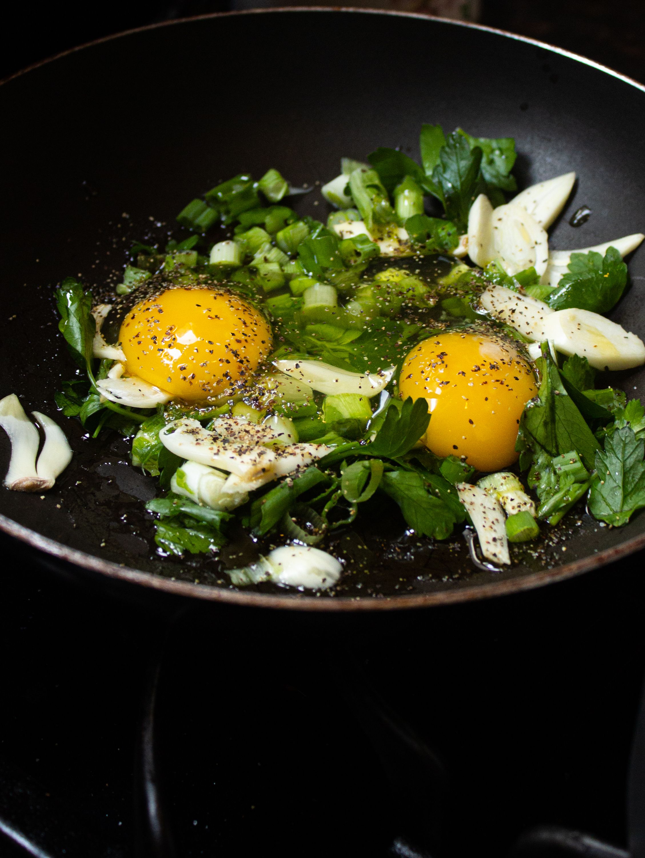 Boiled Egg With Seasonings · Free Stock Photo