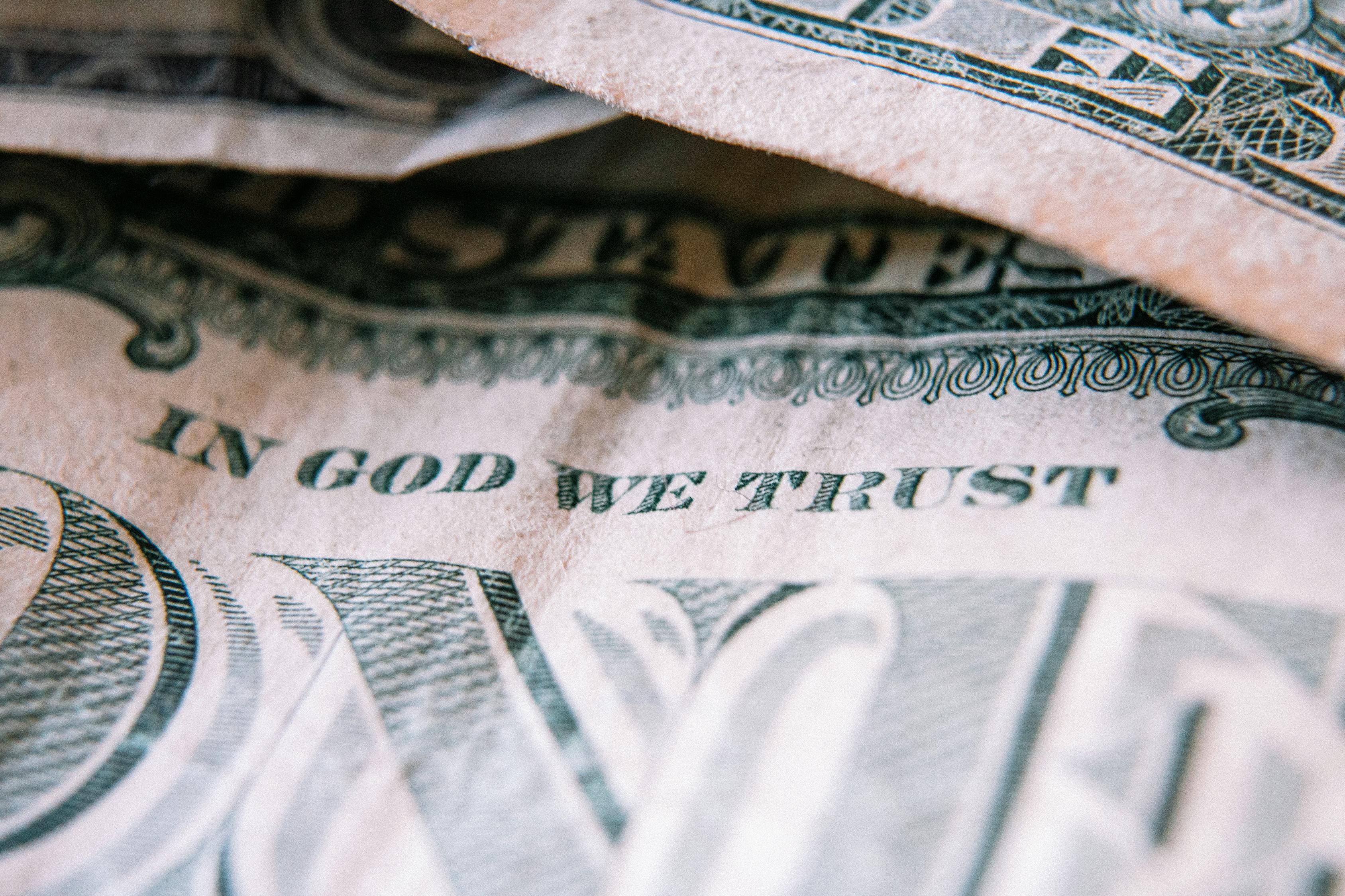 One Dollar Banknotes Placed On Table Free Stock Photo one-dollar-banknotes-placed-on-table-free-stock-photo