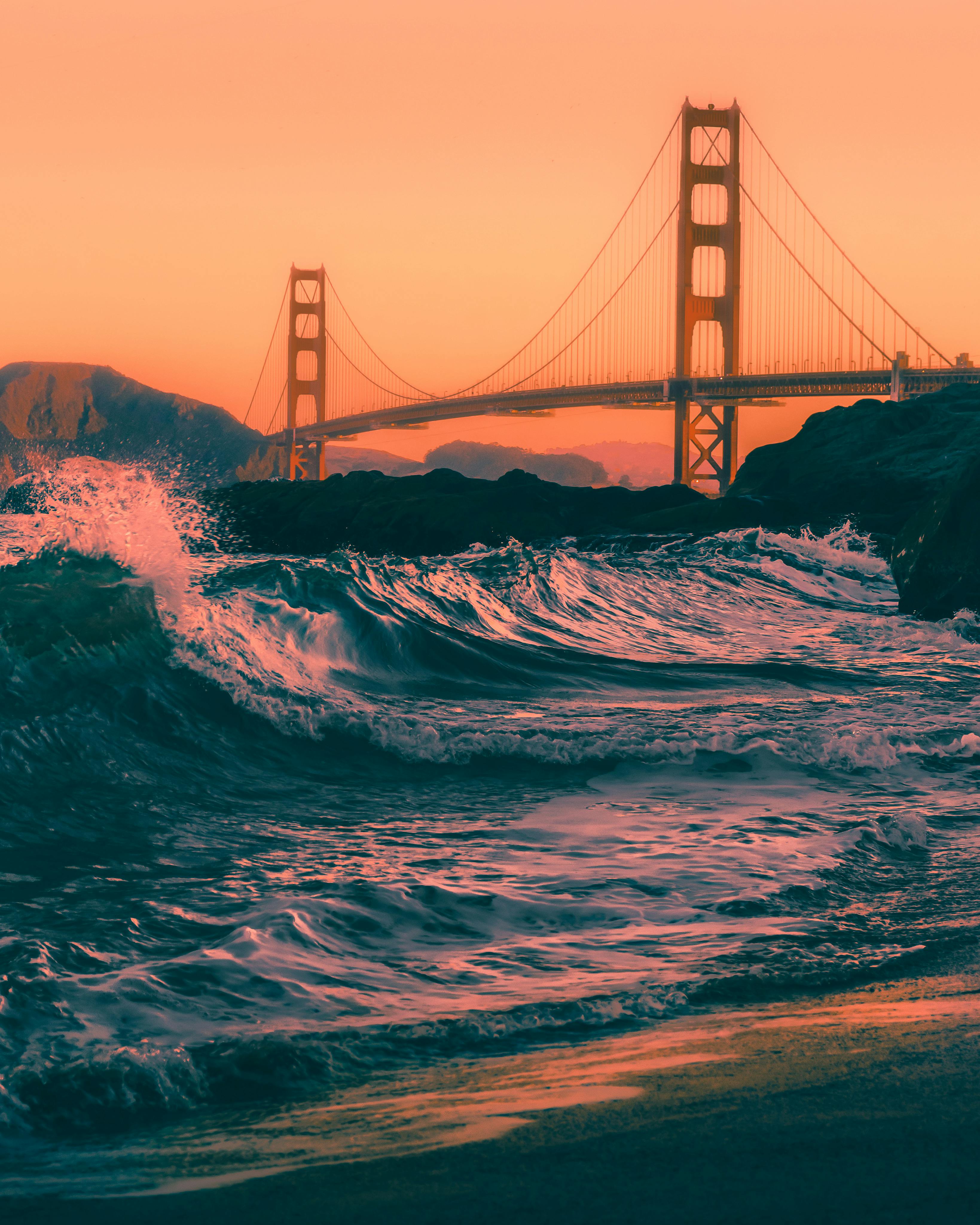 Bridge Over The Sea · Free Stock Photo
