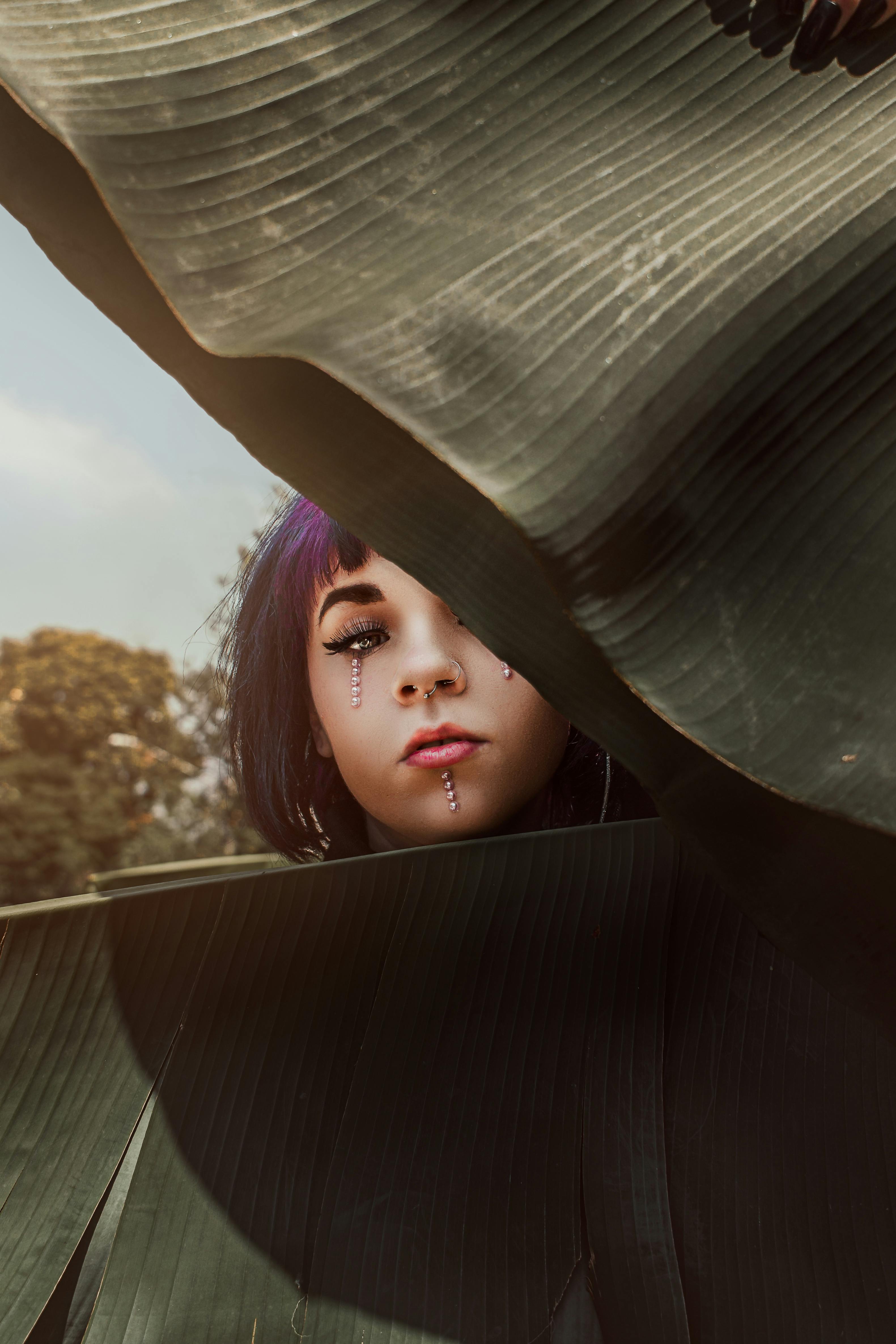 Eccentric Man Drinking Milk from Glass · Free Stock Photo