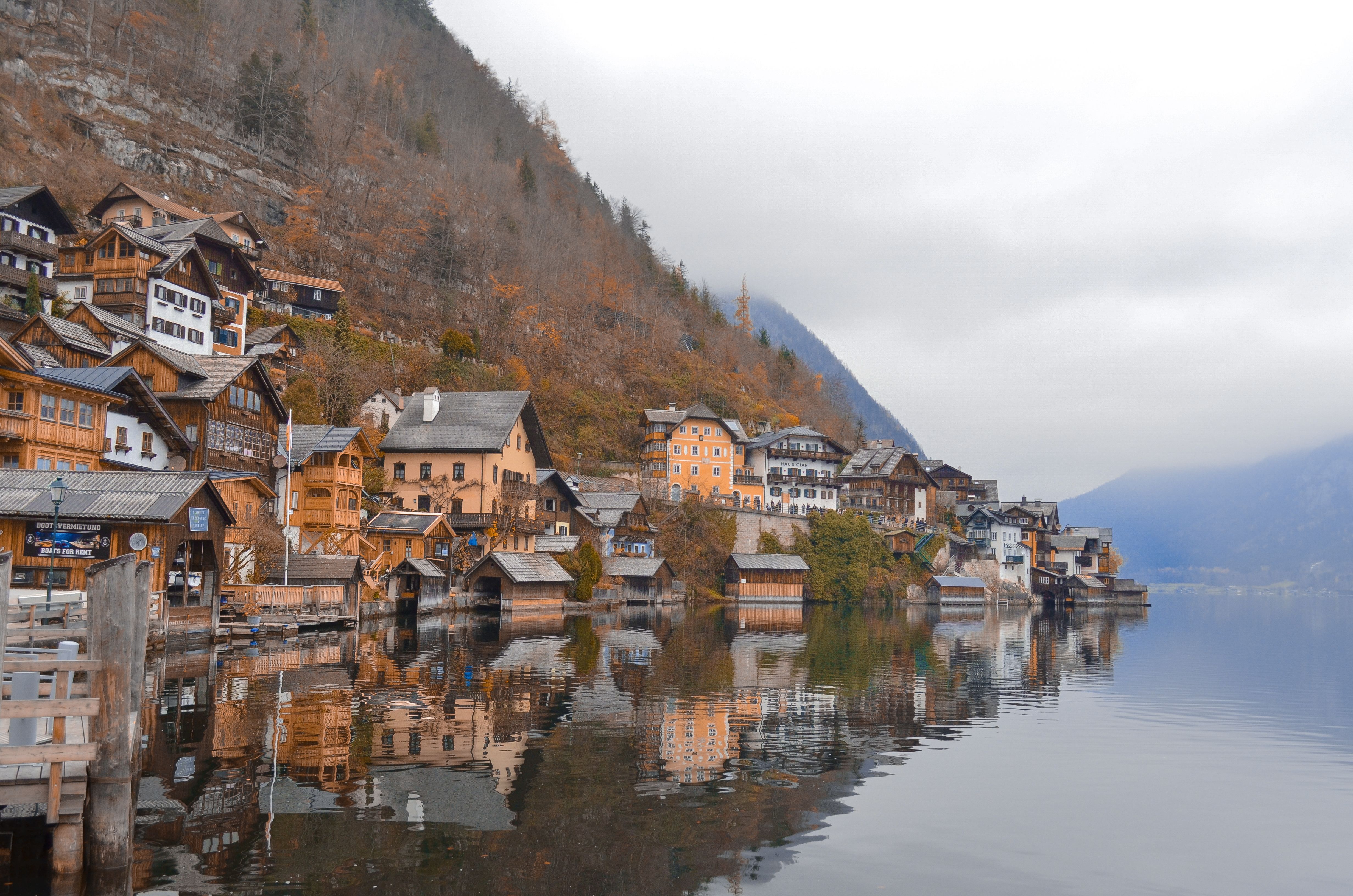 Photo of a Townscape and a River · Free Stock Photo