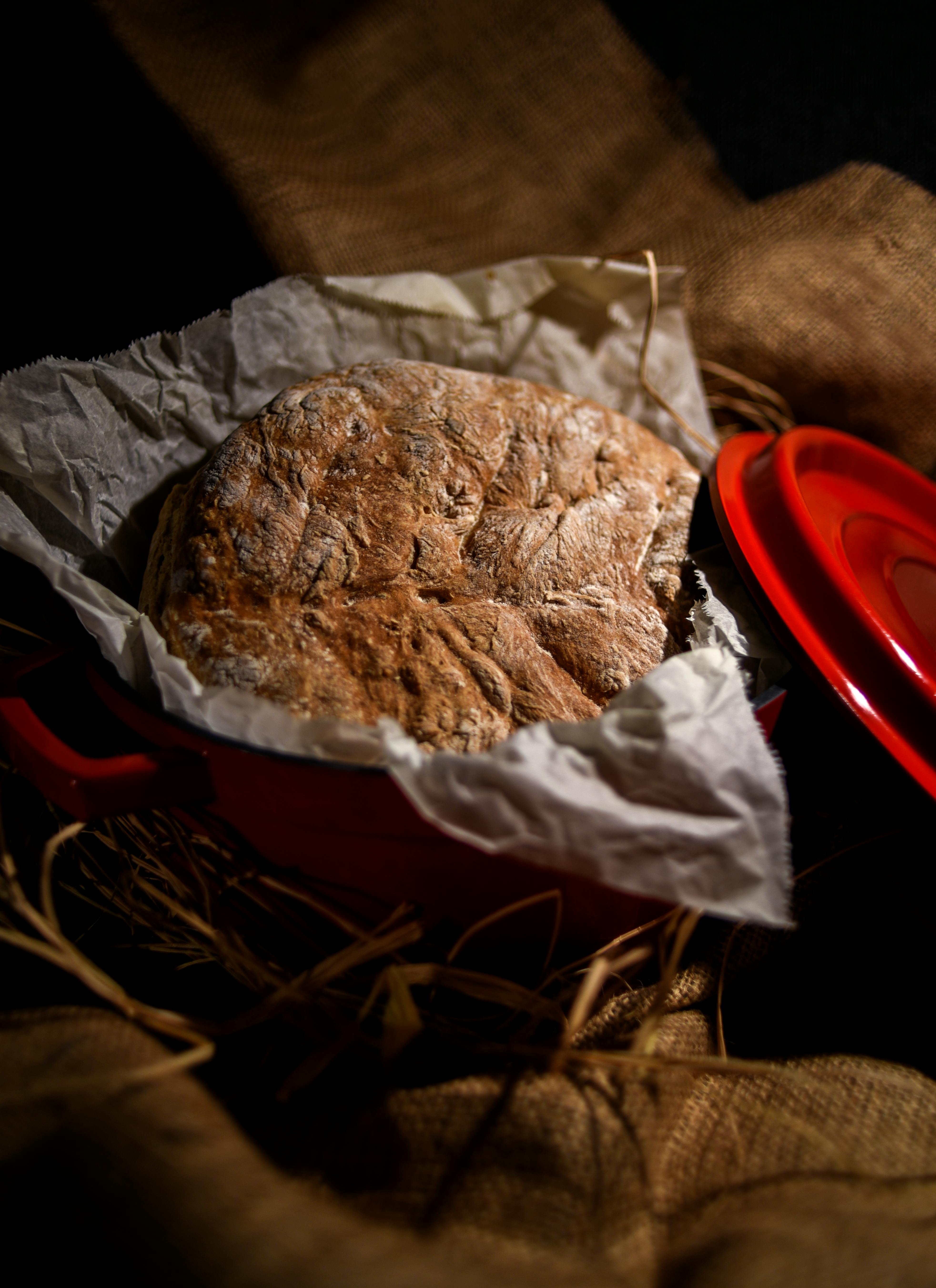 Homemade Bread in Pot · Free Stock Photo