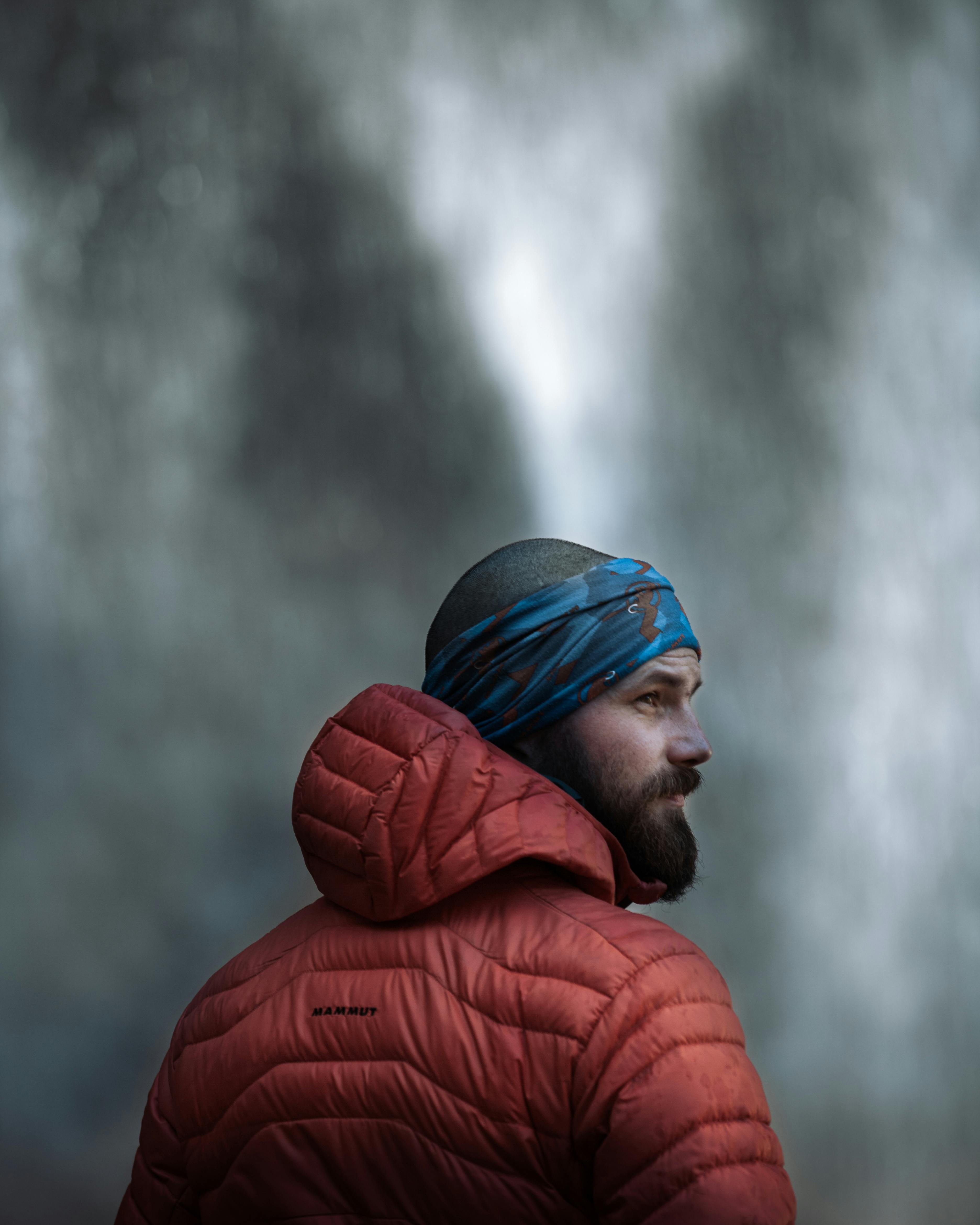 Man Standing Near Waterfall · Free Stock Photo