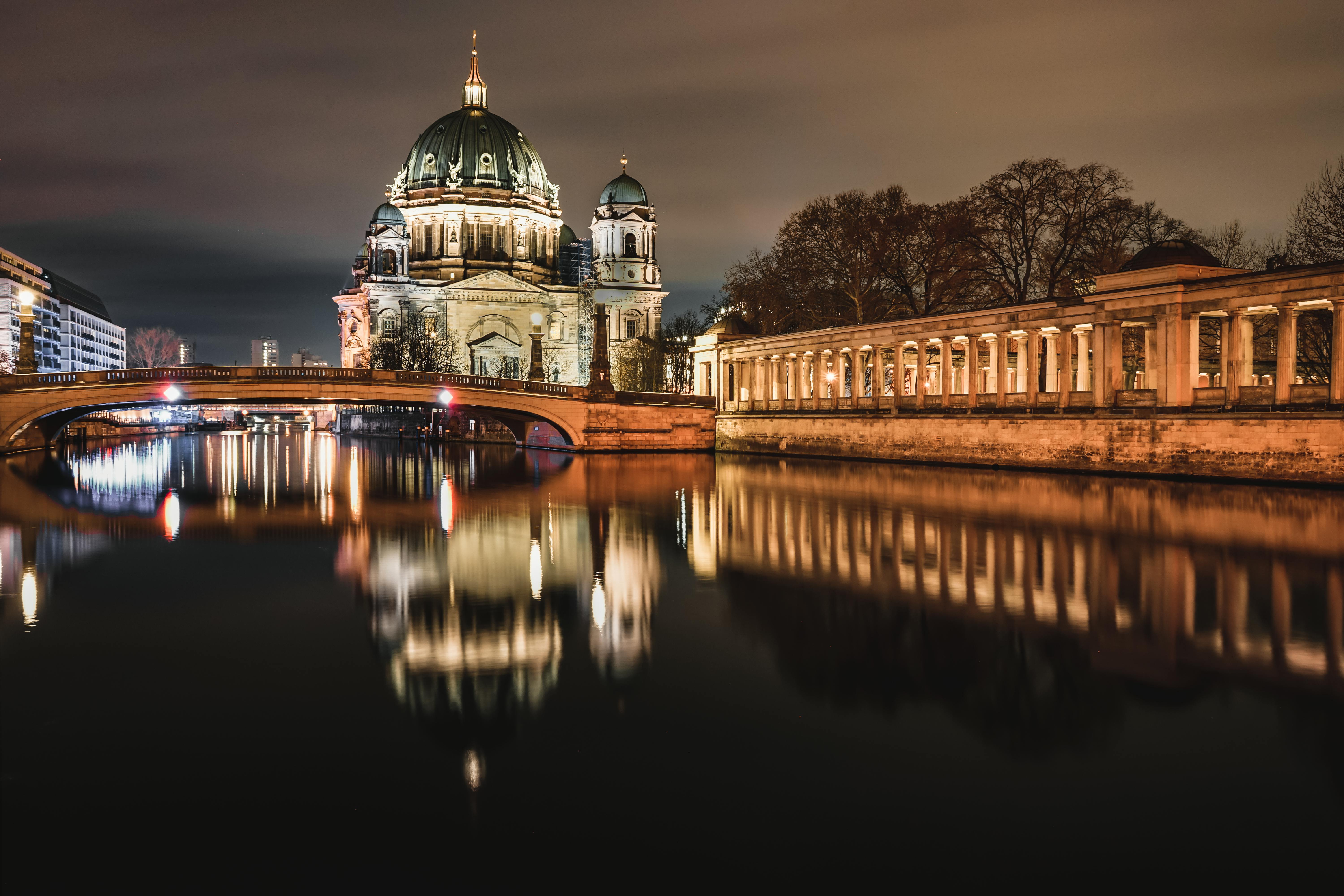Berlin Cathedral At Night