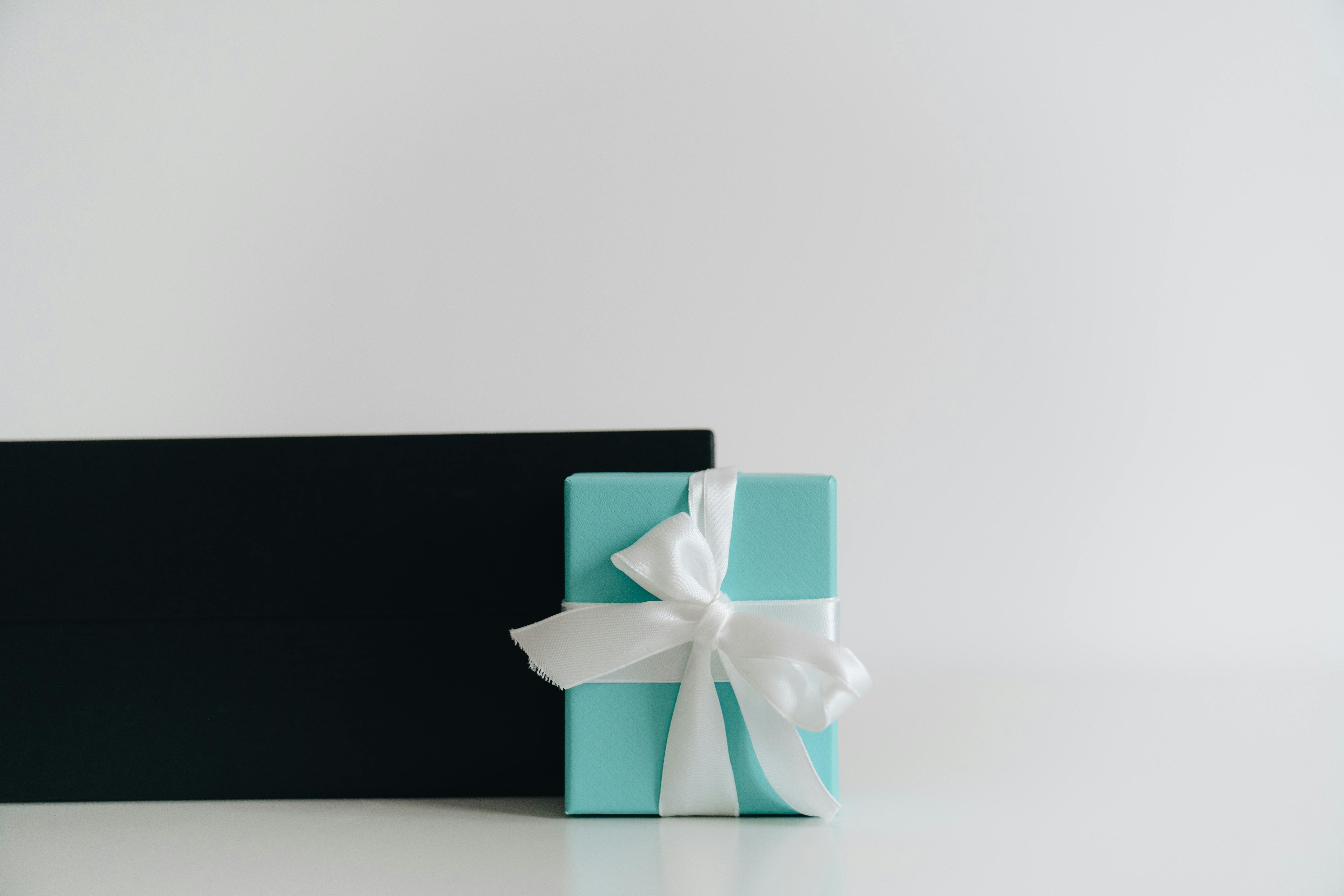 A Small Box with a Ribbon · Free Stock Photo