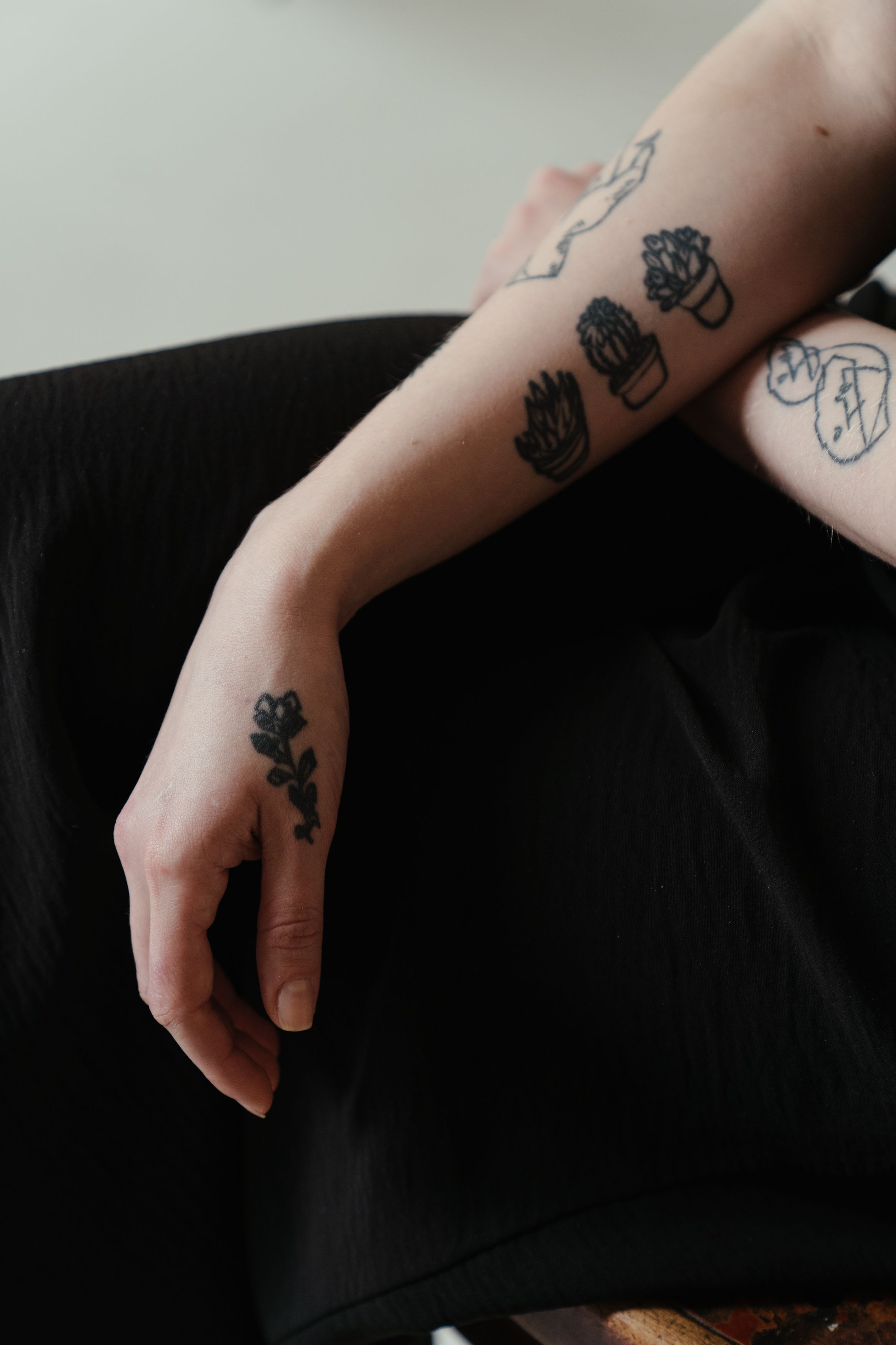 Black and White Skull Tattoo · Free Stock Photo