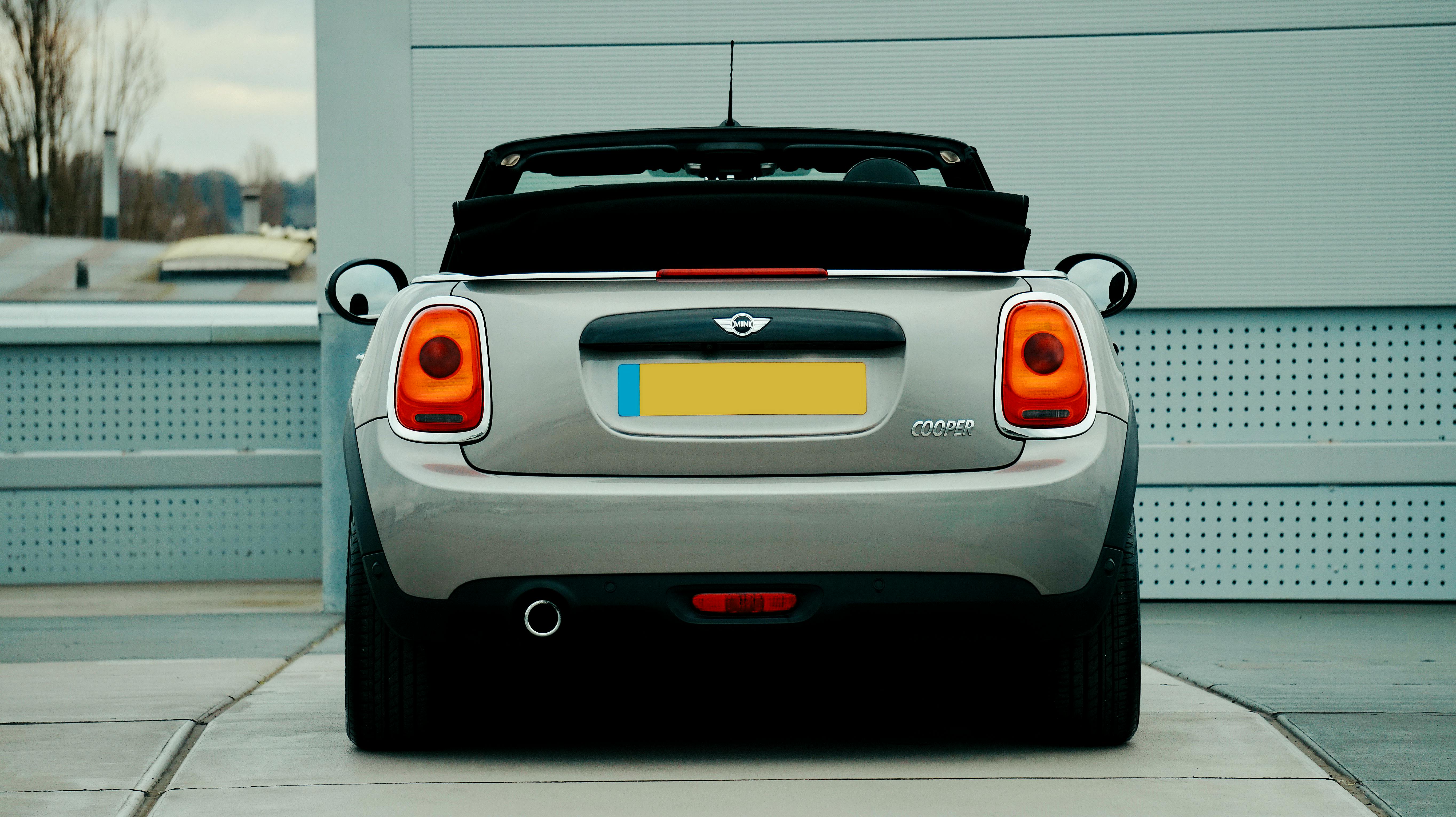 Close-Up Shot of Mini Cooper Car · Free Stock Photo
