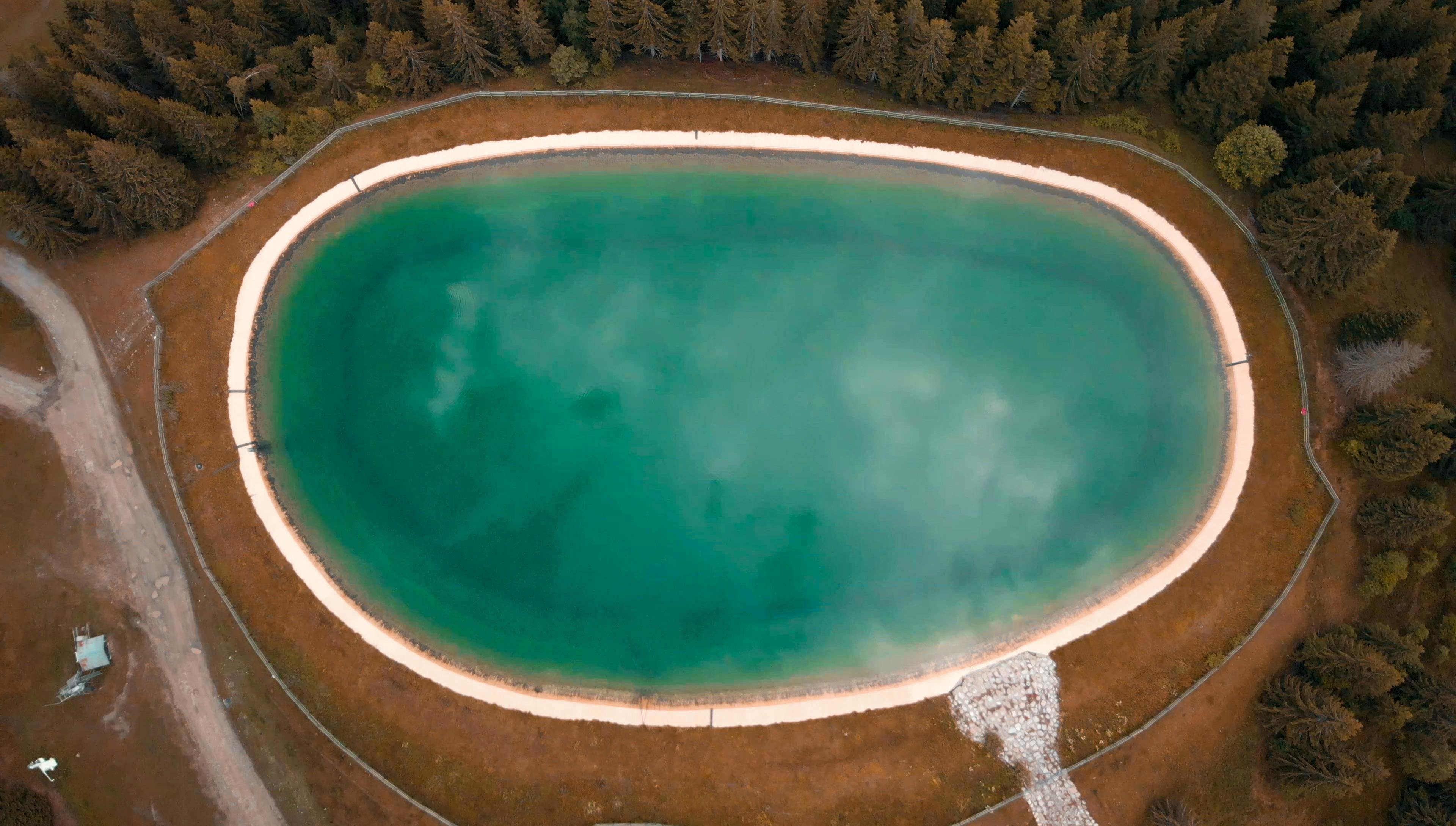 A Top View of a Lake · Free Stock Photo