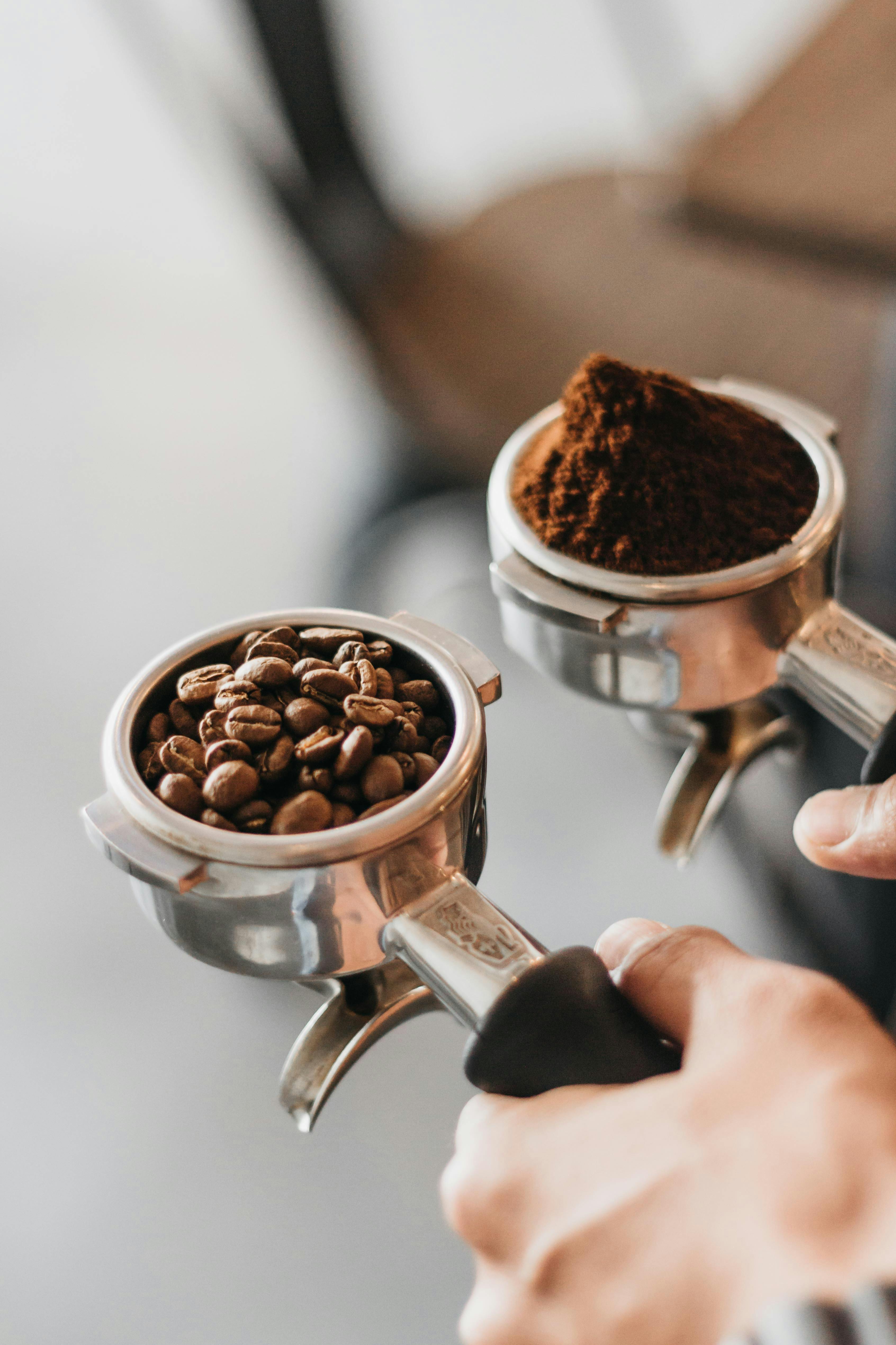 A Person Making Coffee · Free Stock Photo