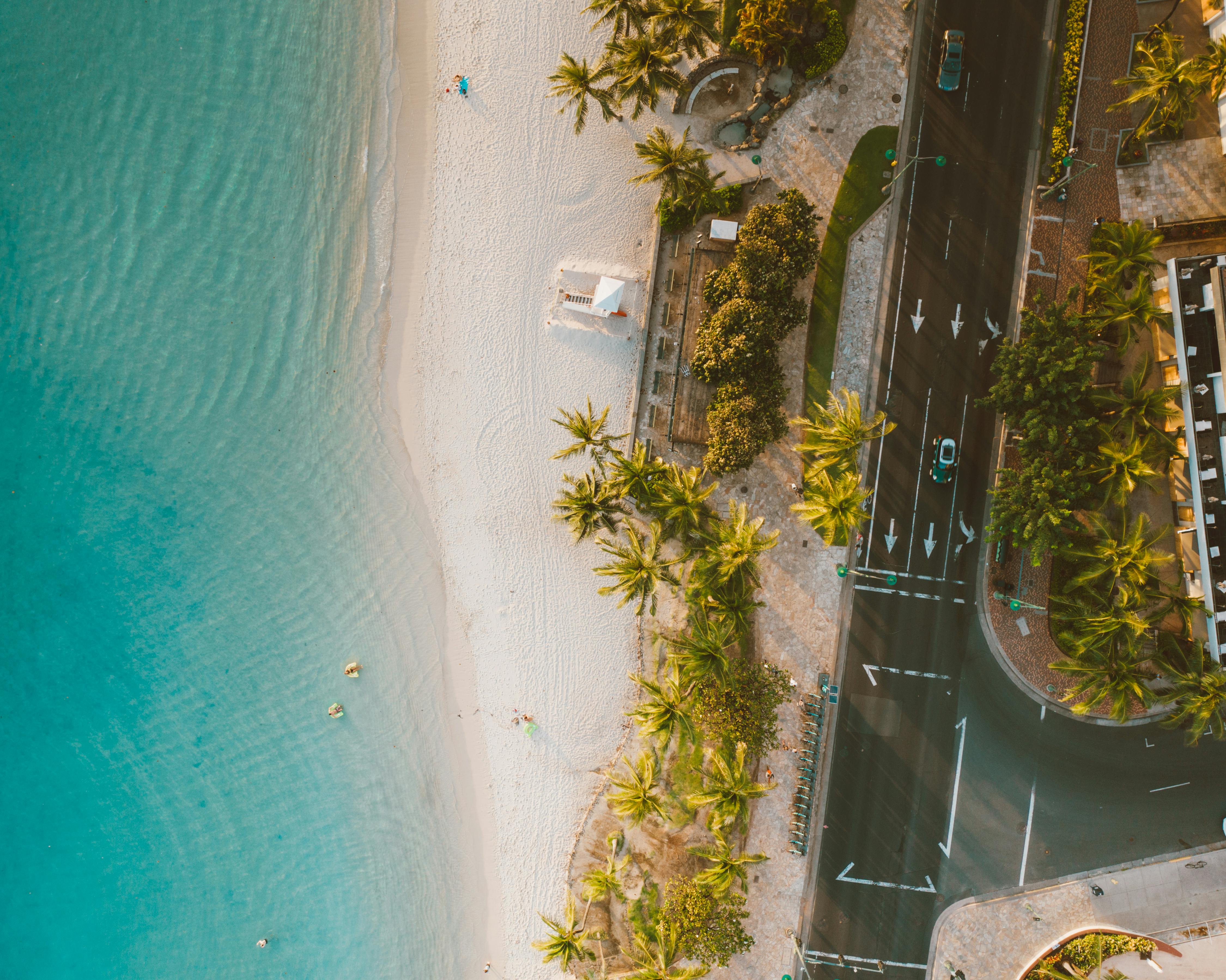 Aerial View of Beach · Free Stock Photo