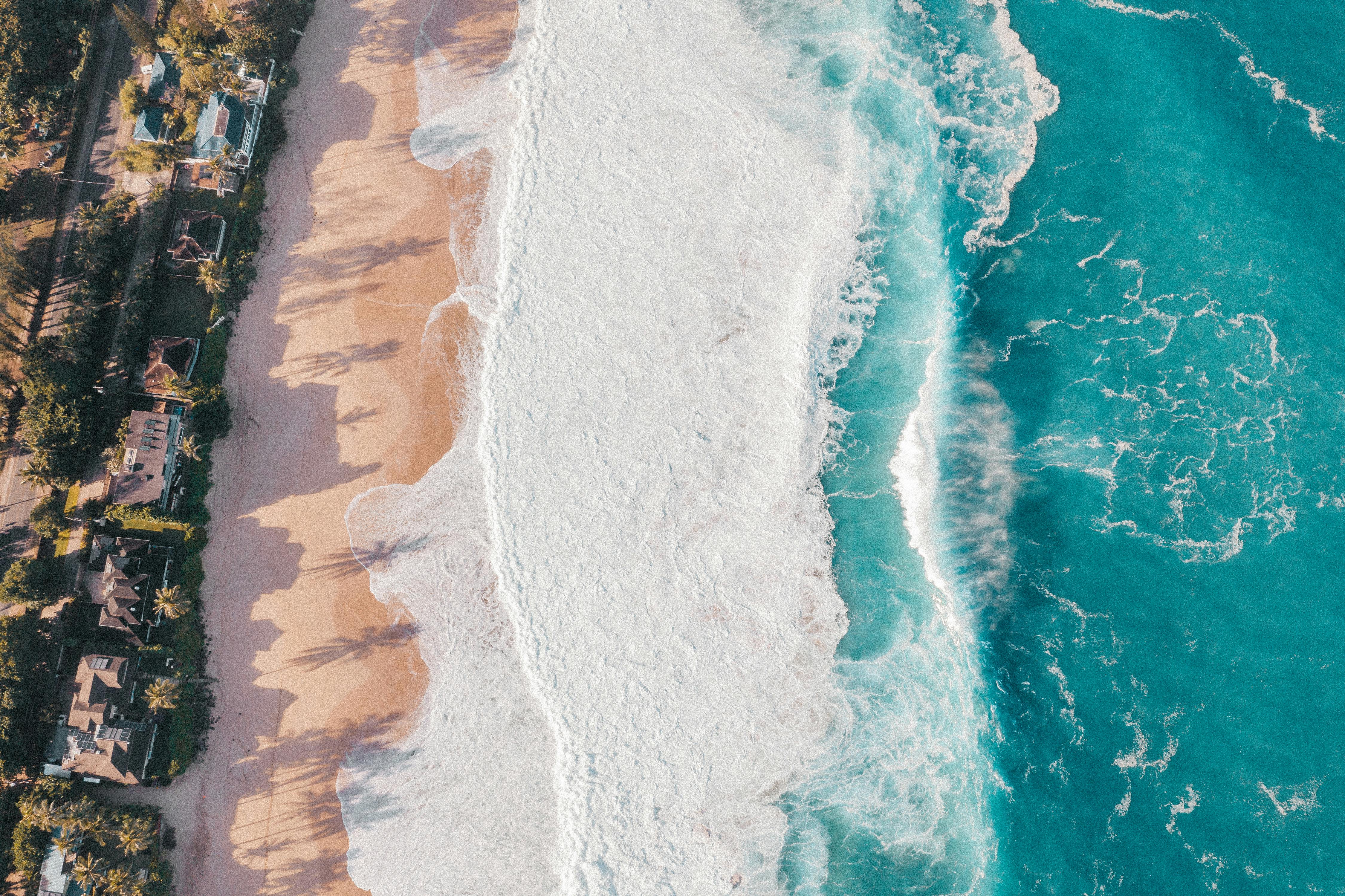 Aerial View of a Seashore · Free Stock Photo