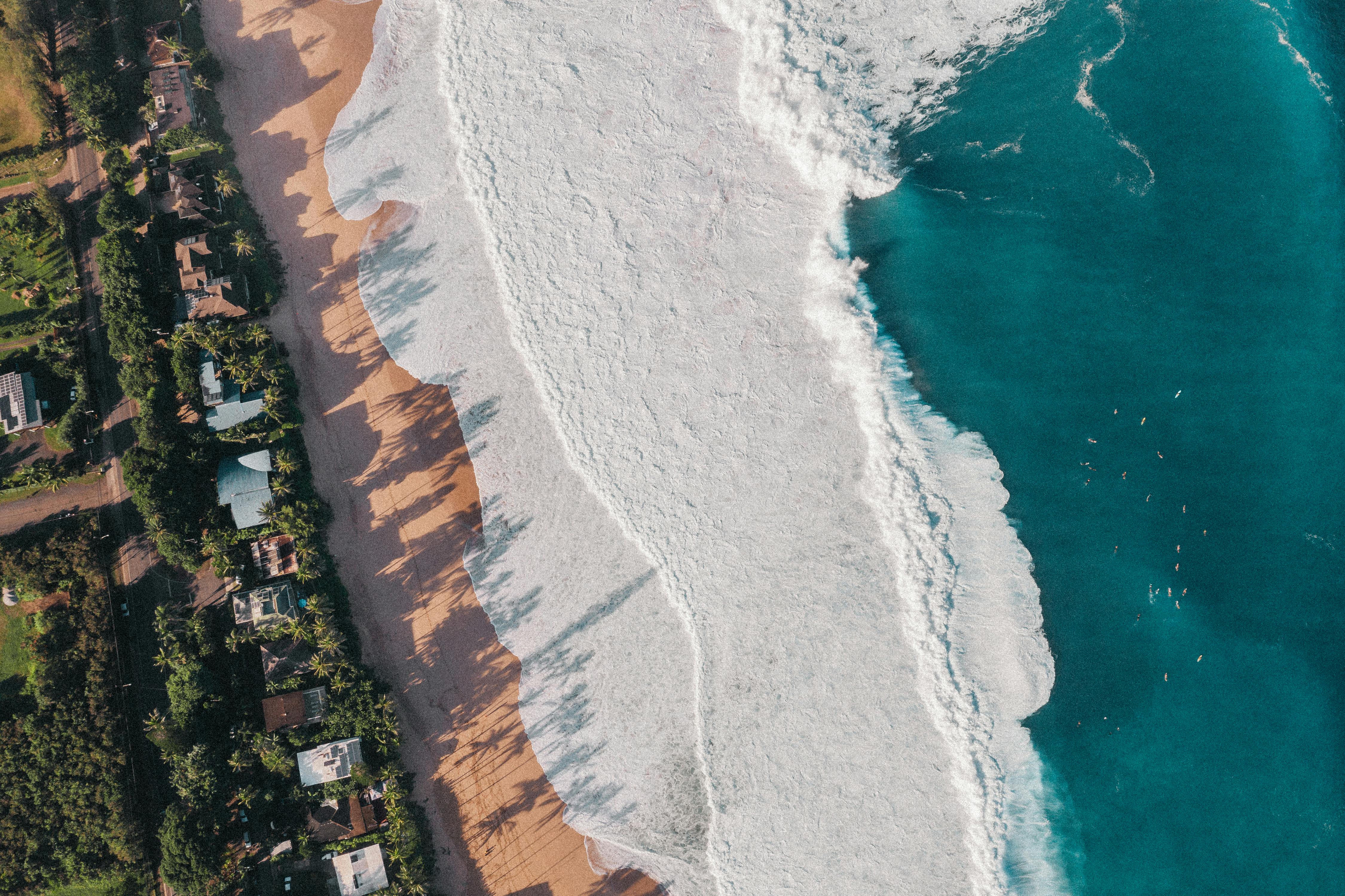 Aerial View of Beach · Free Stock Photo