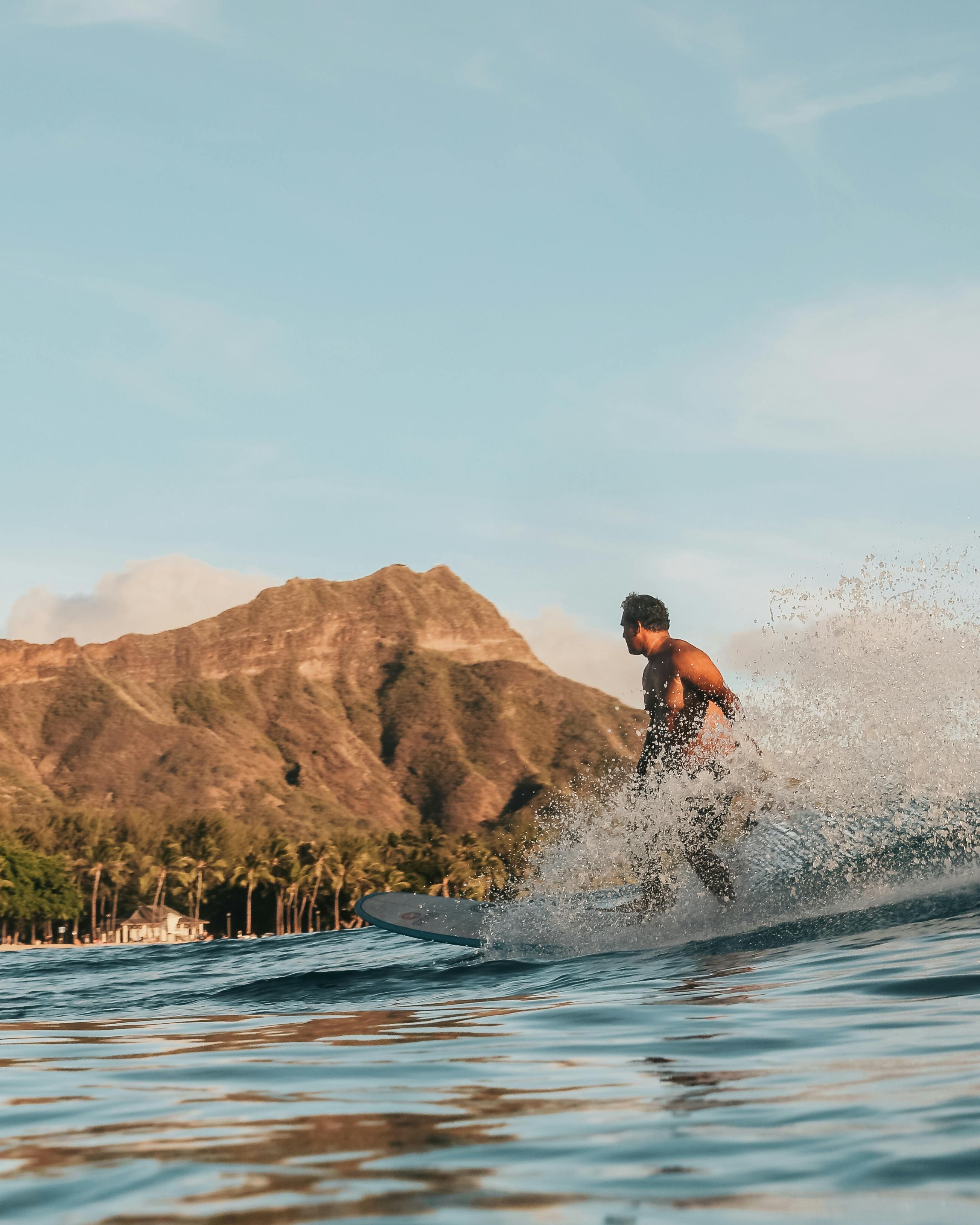 People Surfing on the Beach · Free Stock Photo