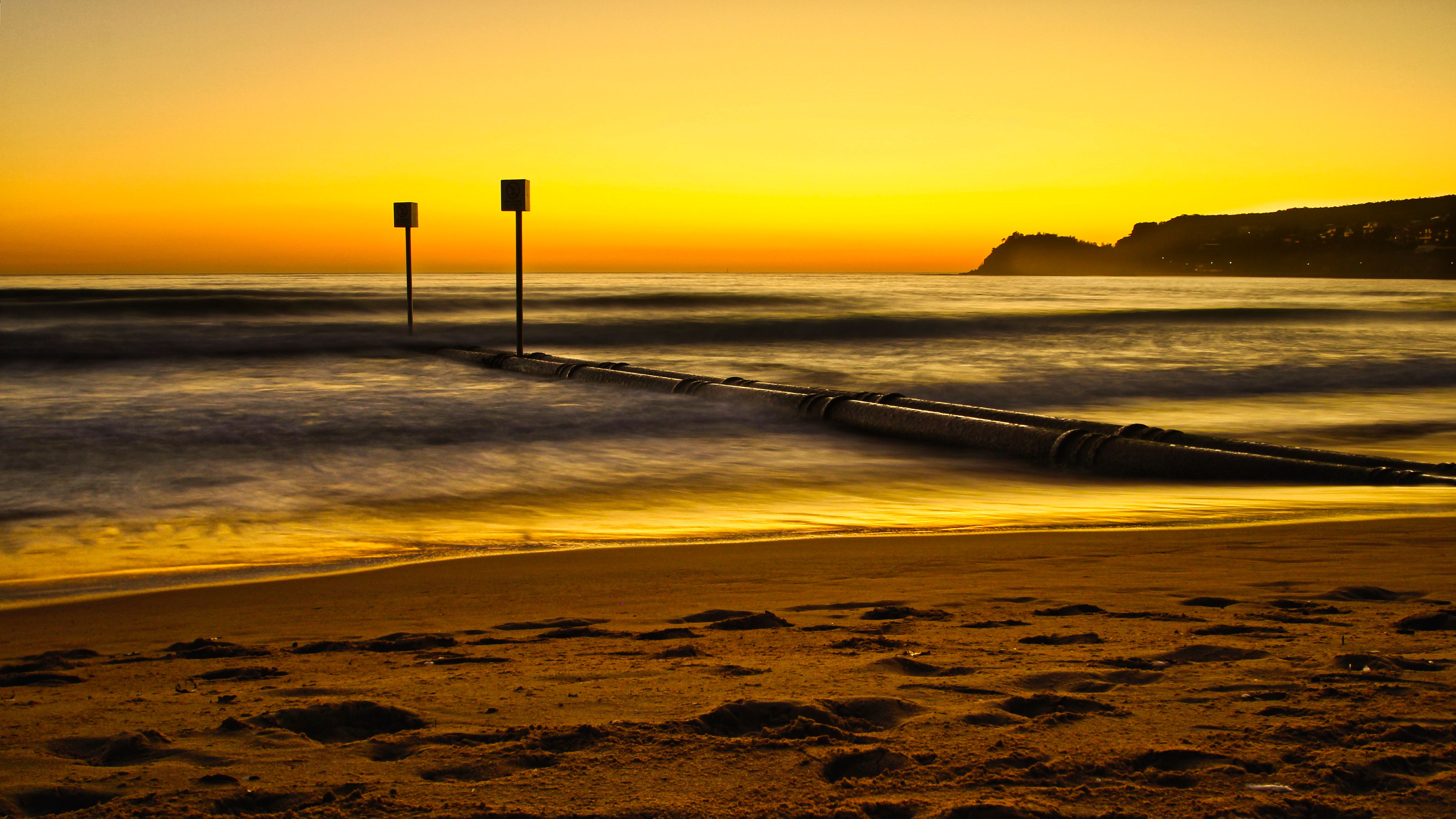 Ocean View During Sunset · Free Stock Photo