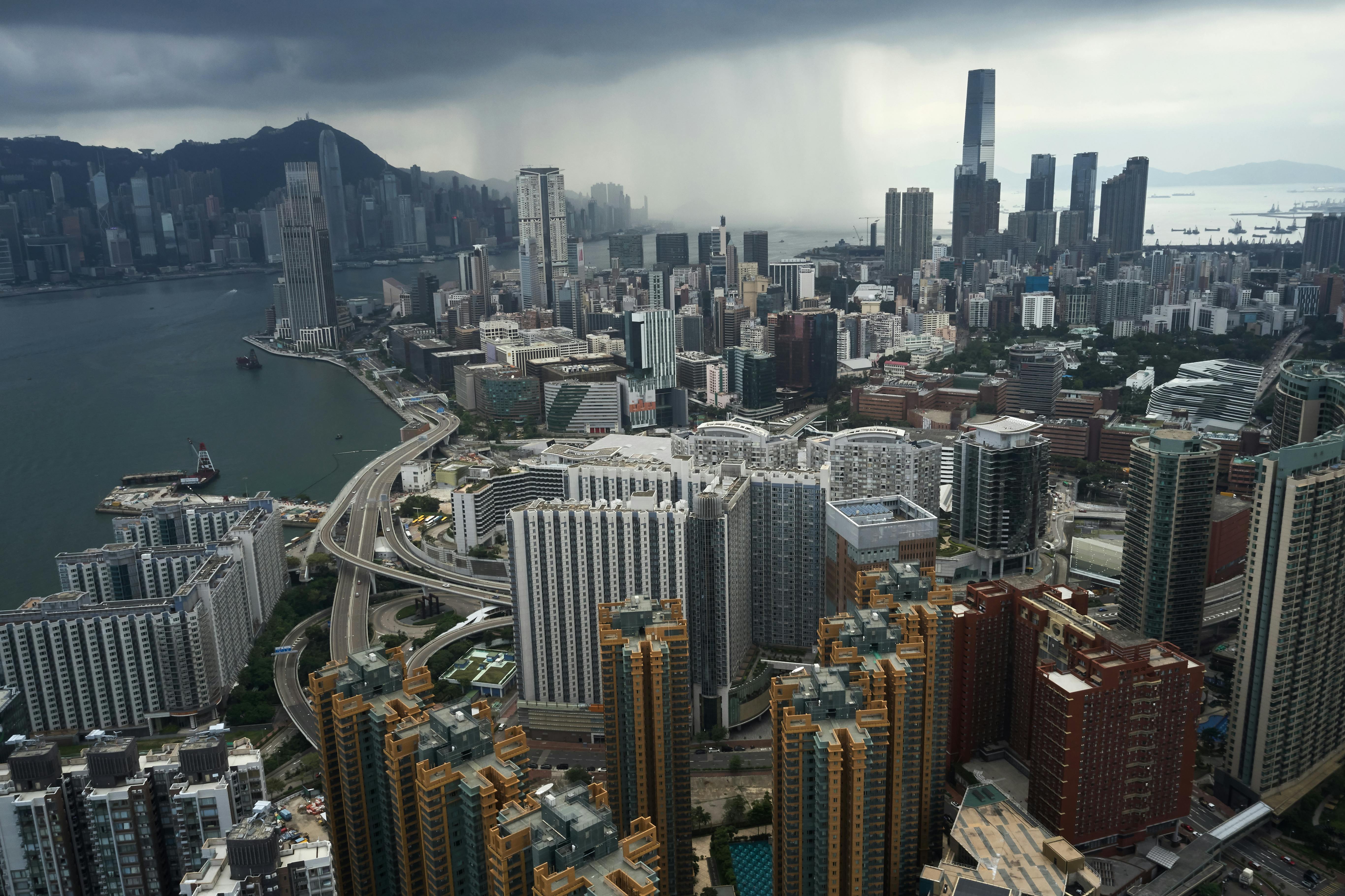 Aerial View of City Buildings · Free Stock Photo