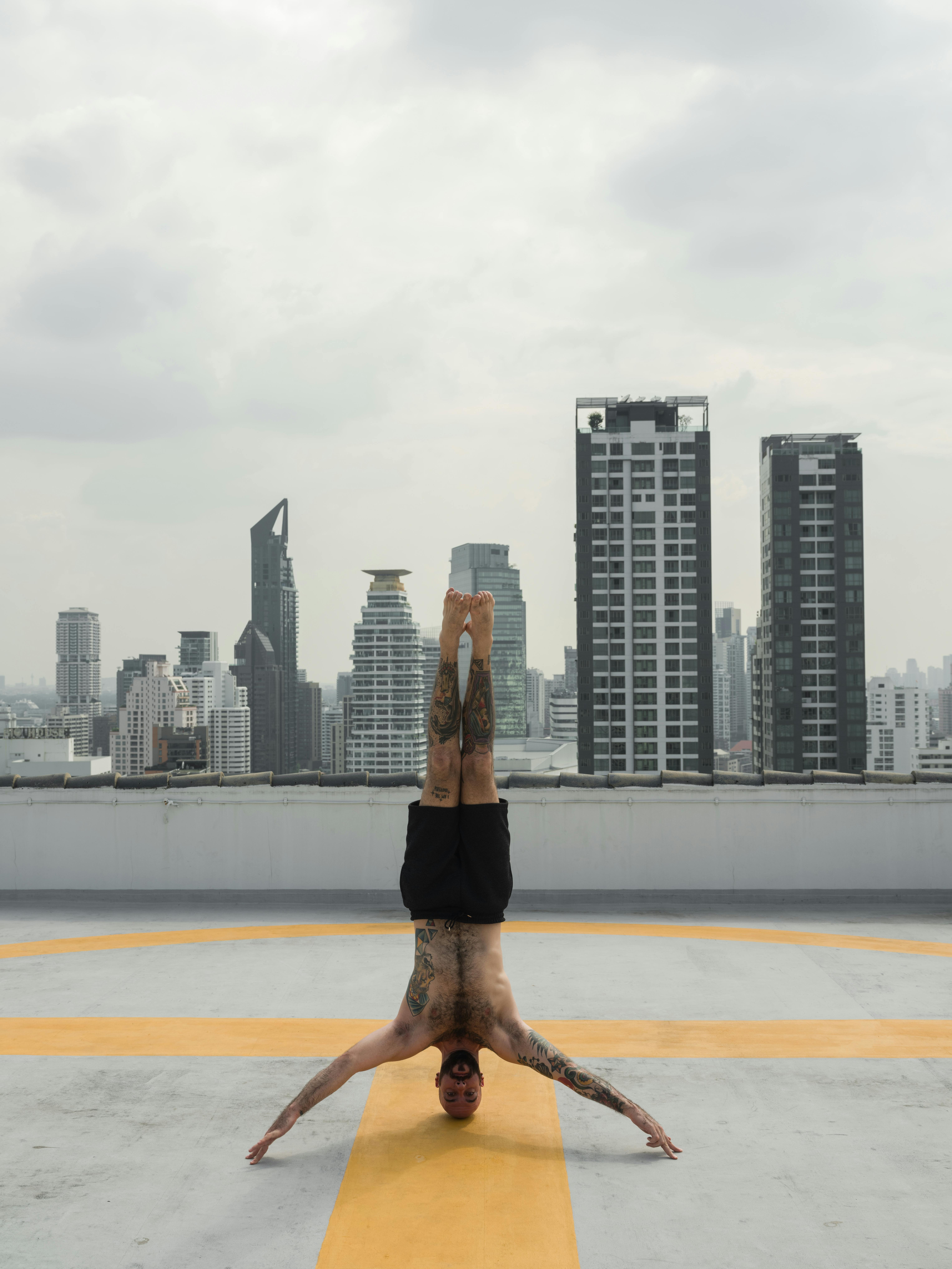 Photo of Man Doing Headstand · Free Stock Photo