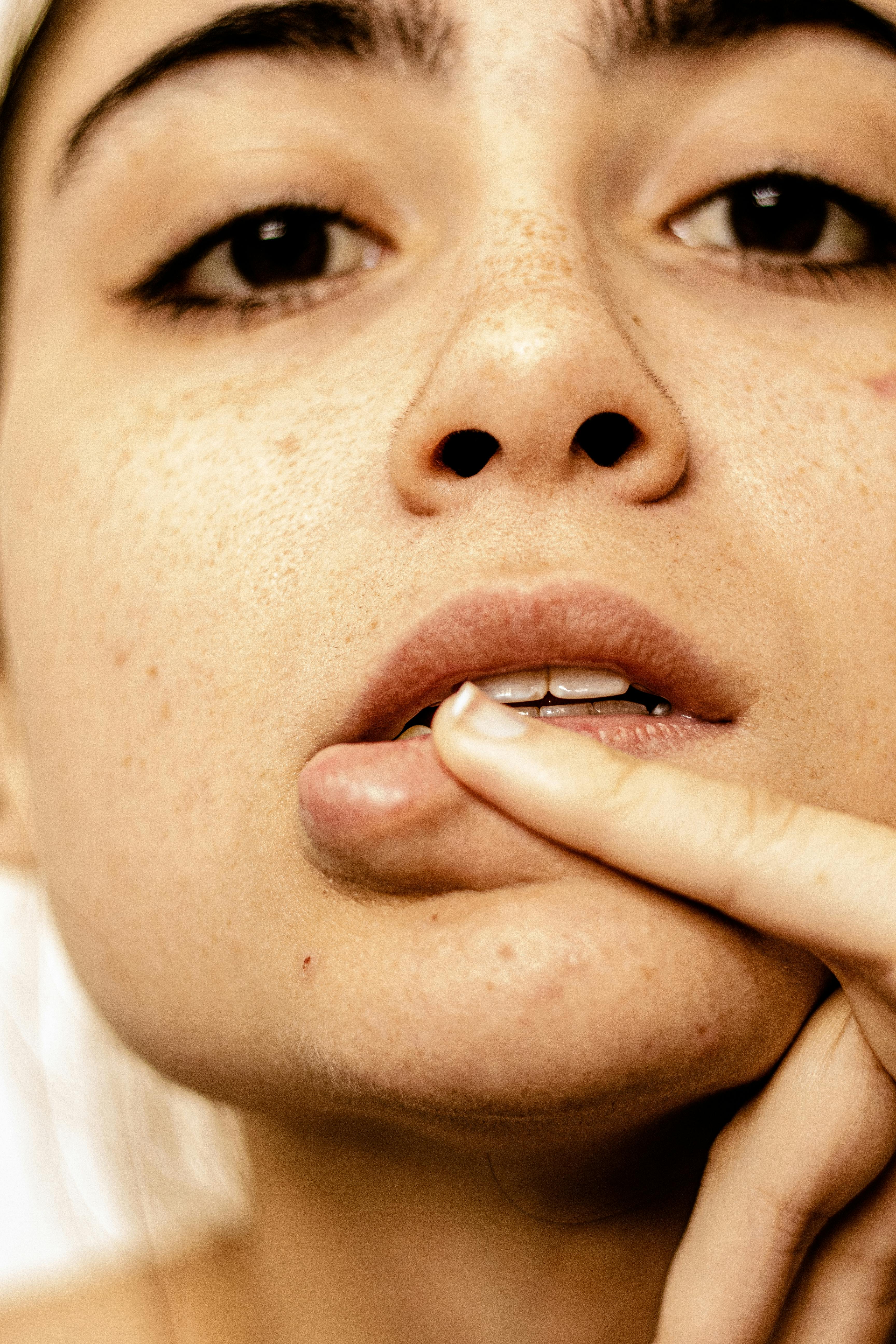 Skin Face Close Up Shot Photos, Download The BEST Free Skin Face Close ...