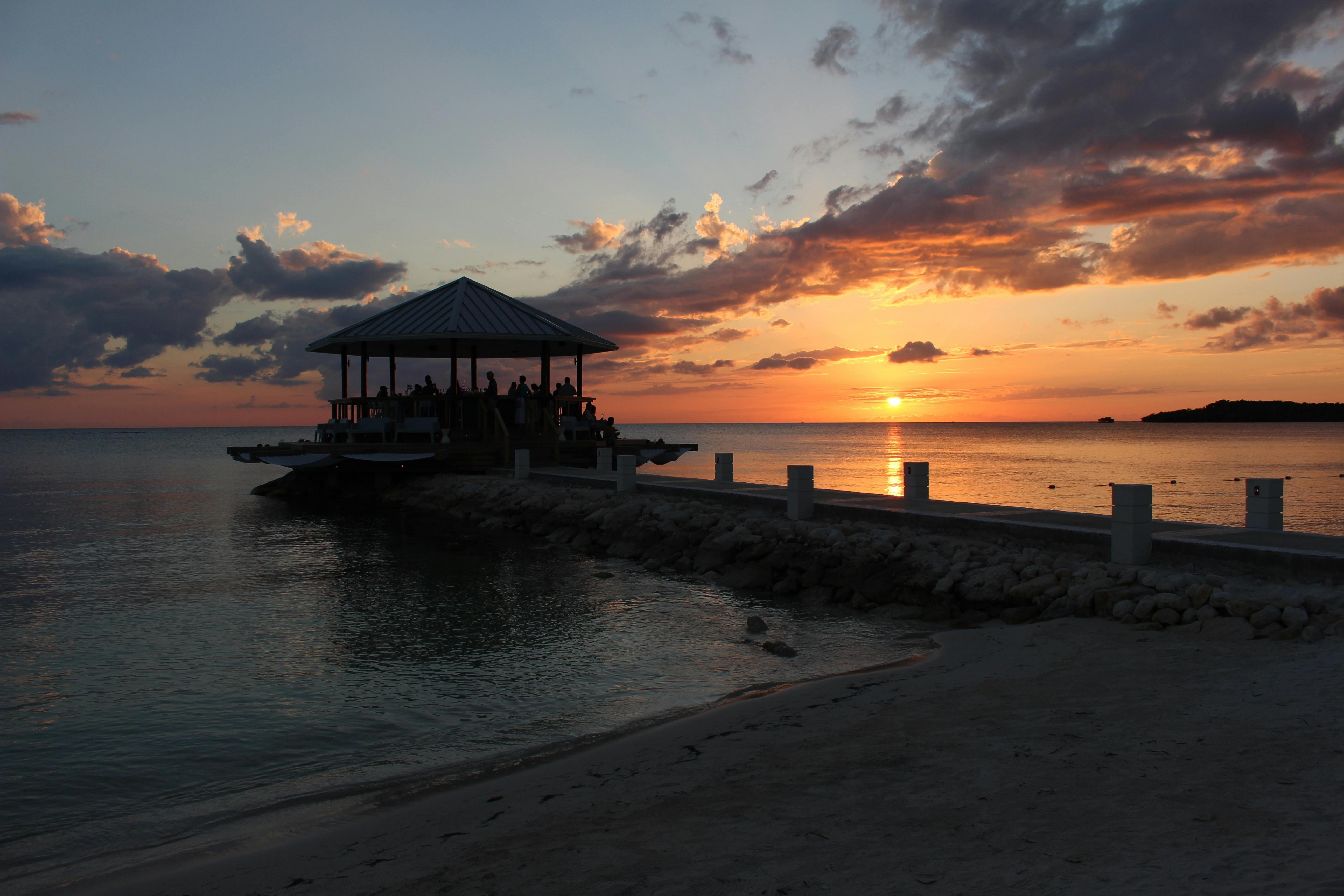 Free stock photo of beach, evening sun, sunset