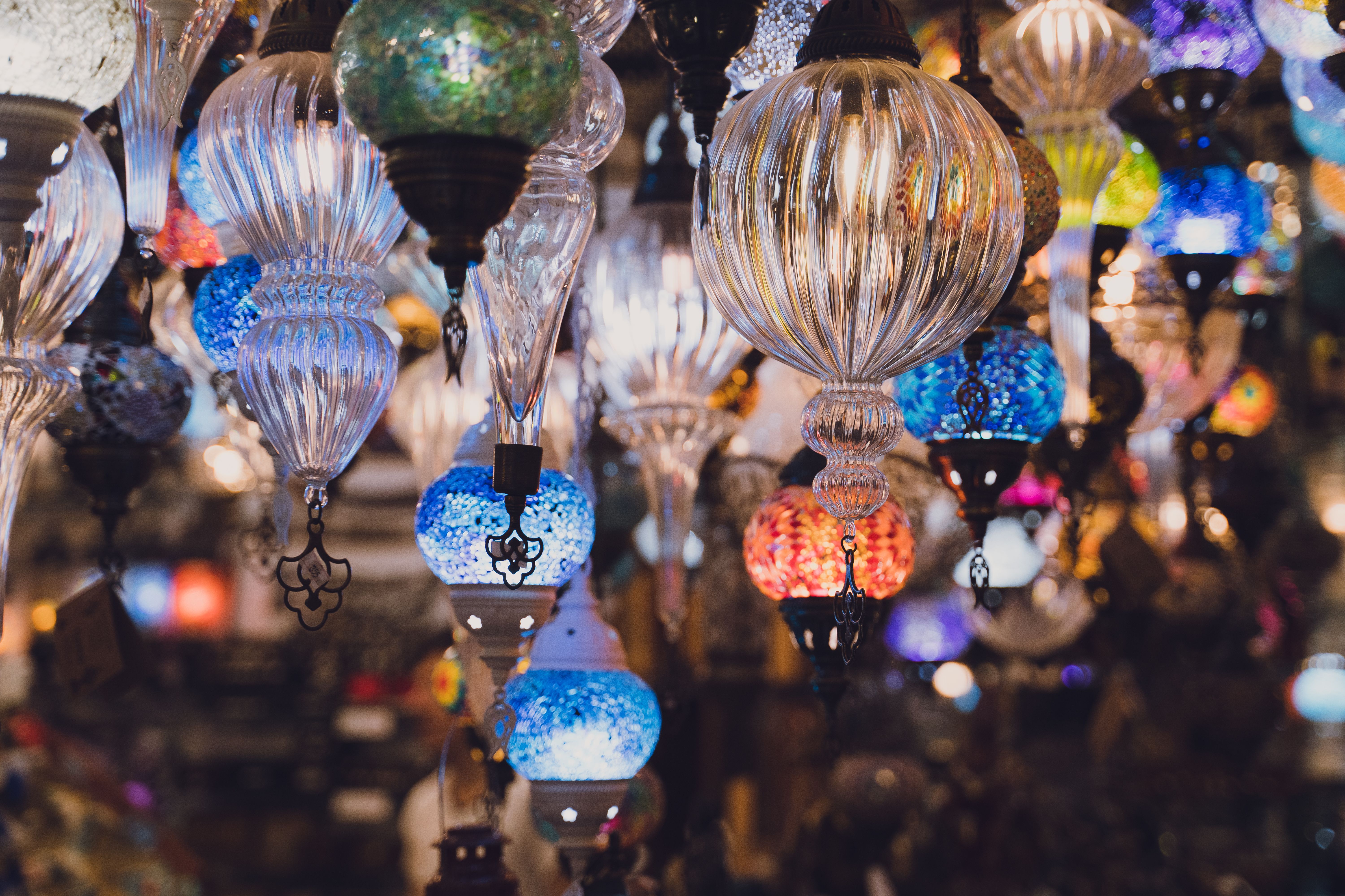 Decorations and Glass Lanterns · Free Stock Photo