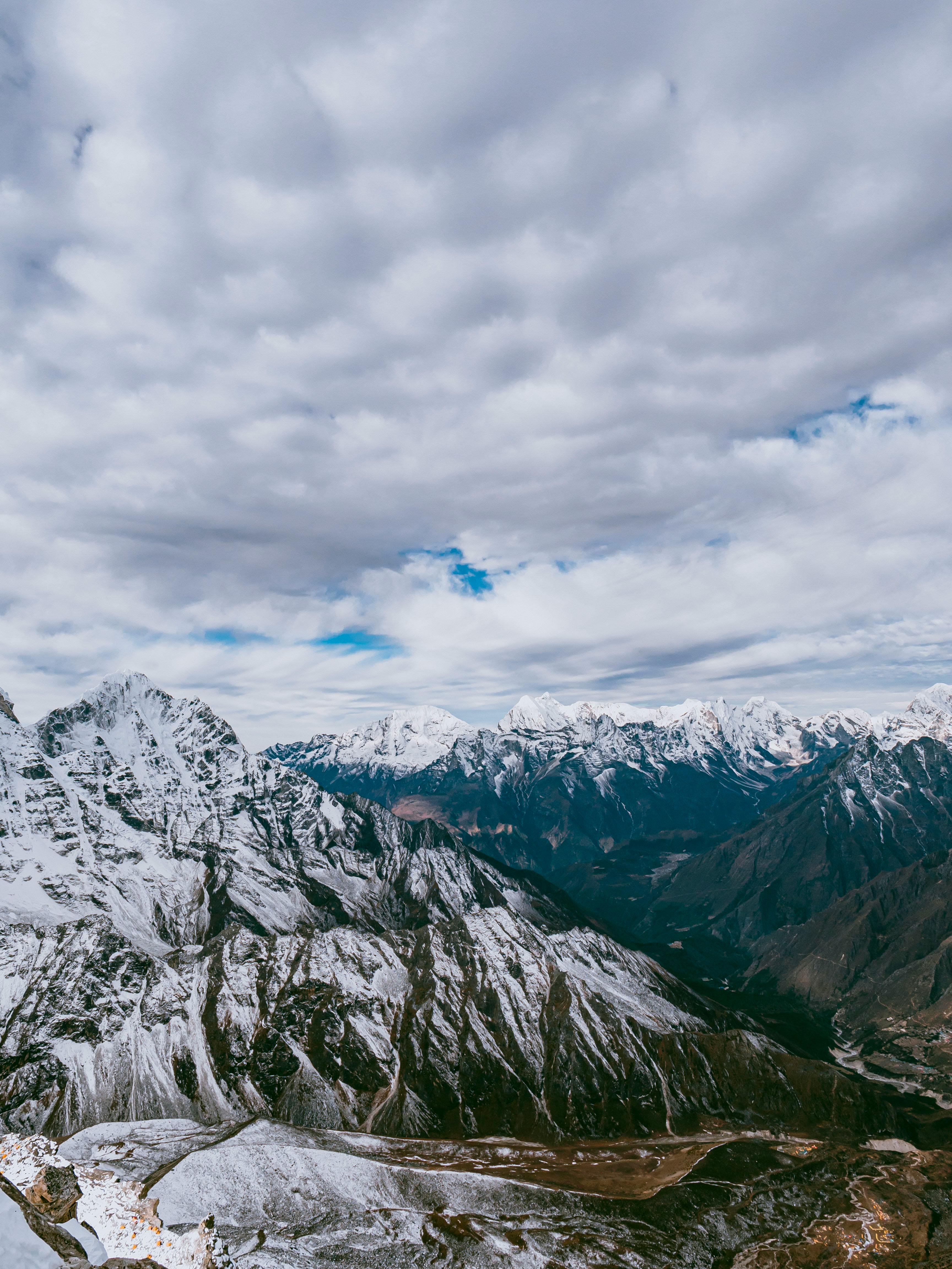 Landscape Photo of Snow Covered Mountain · Free Stock Photo