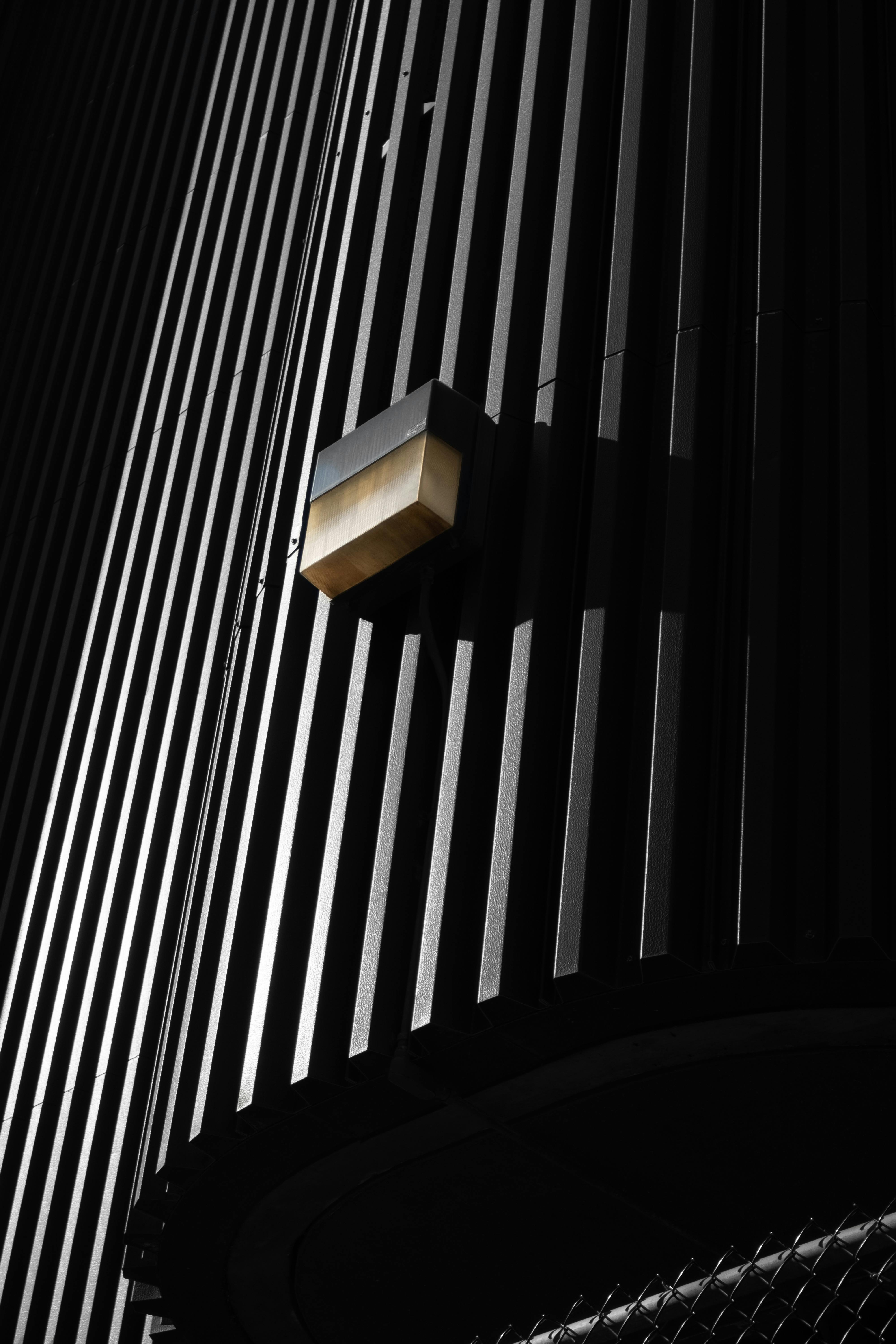 Vintage Lamp on Wall · Free Stock Photo