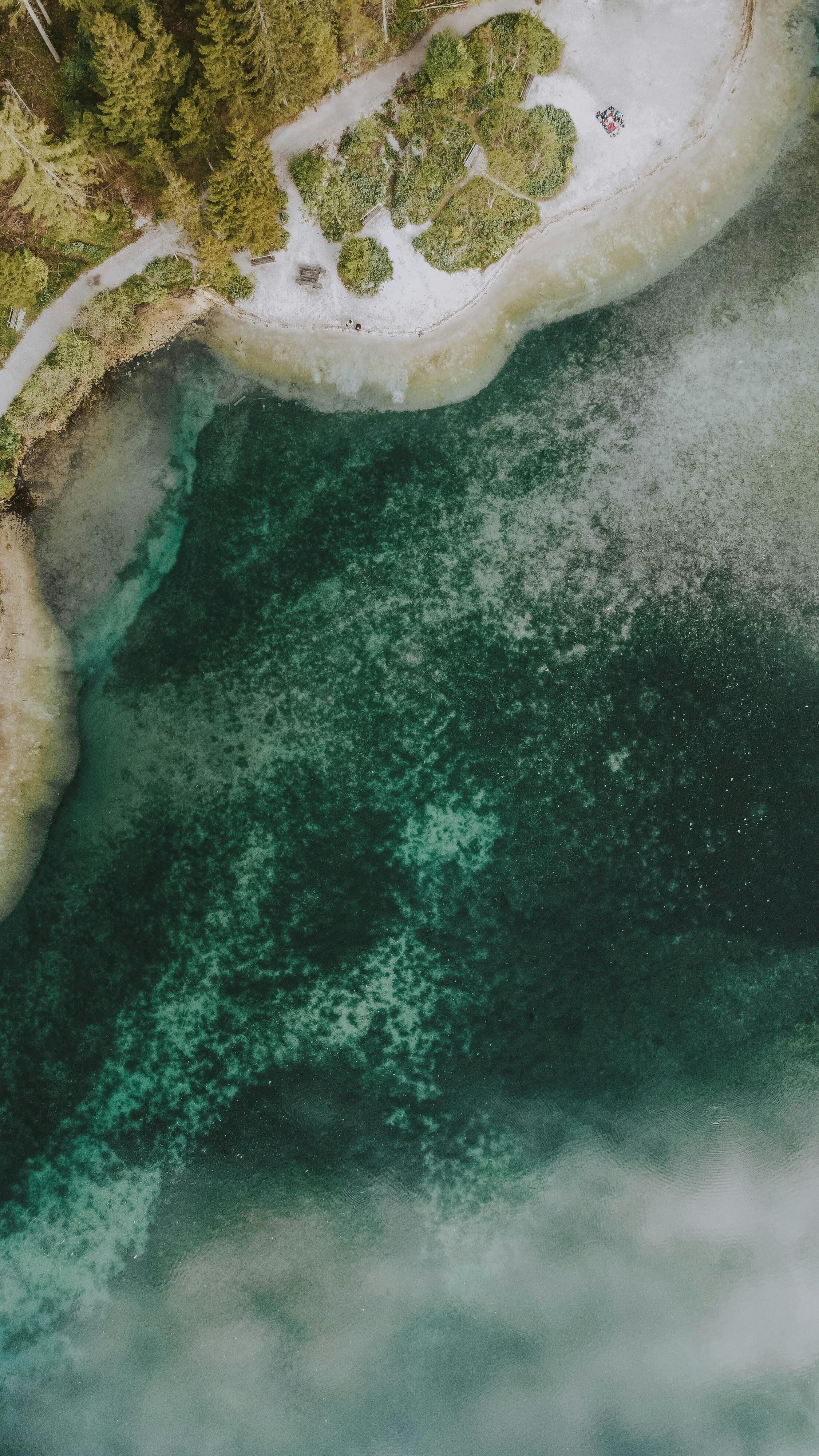 Aerial View of a Lake · Free Stock Photo