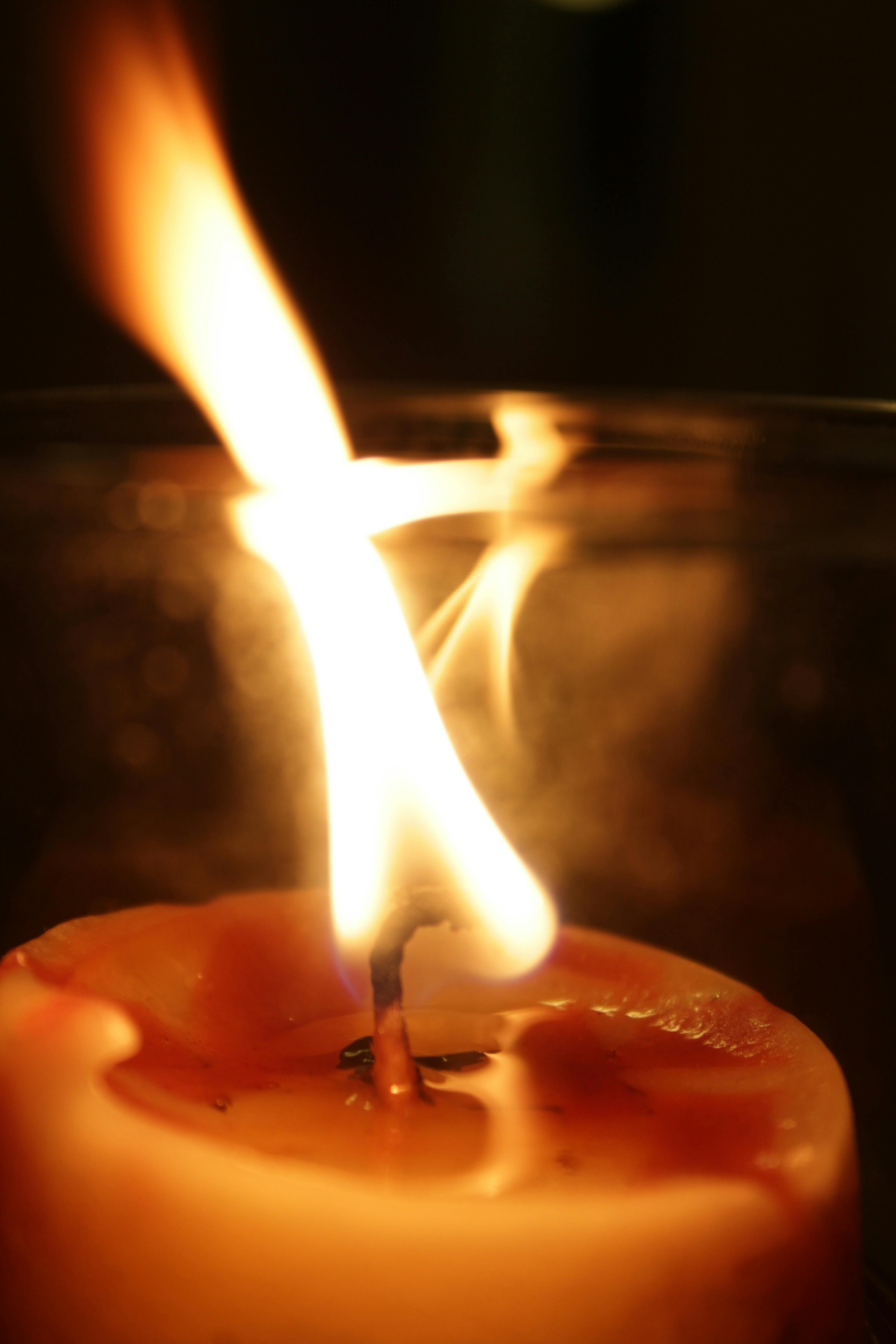 Free stock photo of candle, candlelight, fire