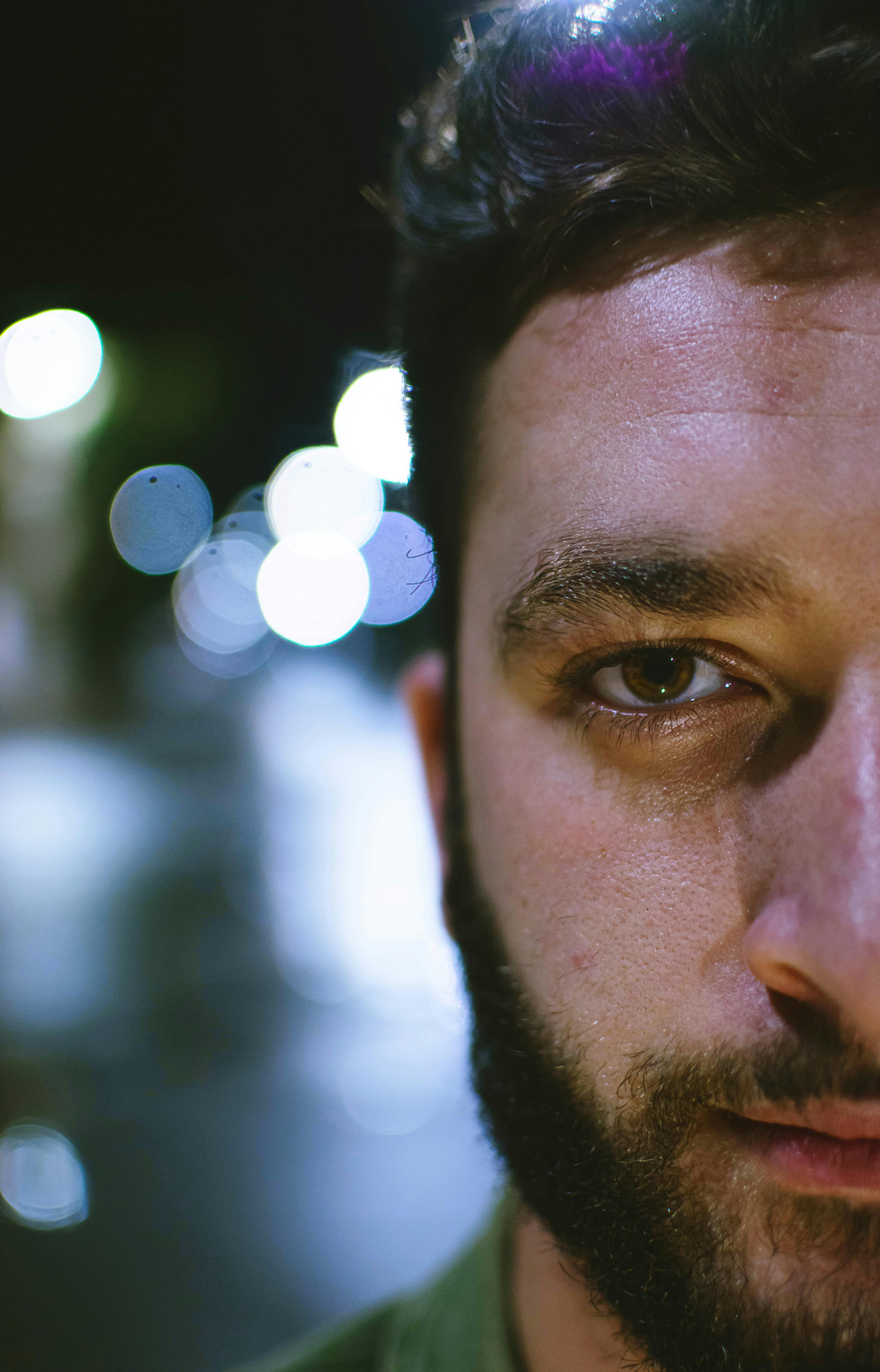 Shallow Focus Photo of a Woman's Face · Free Stock Photo