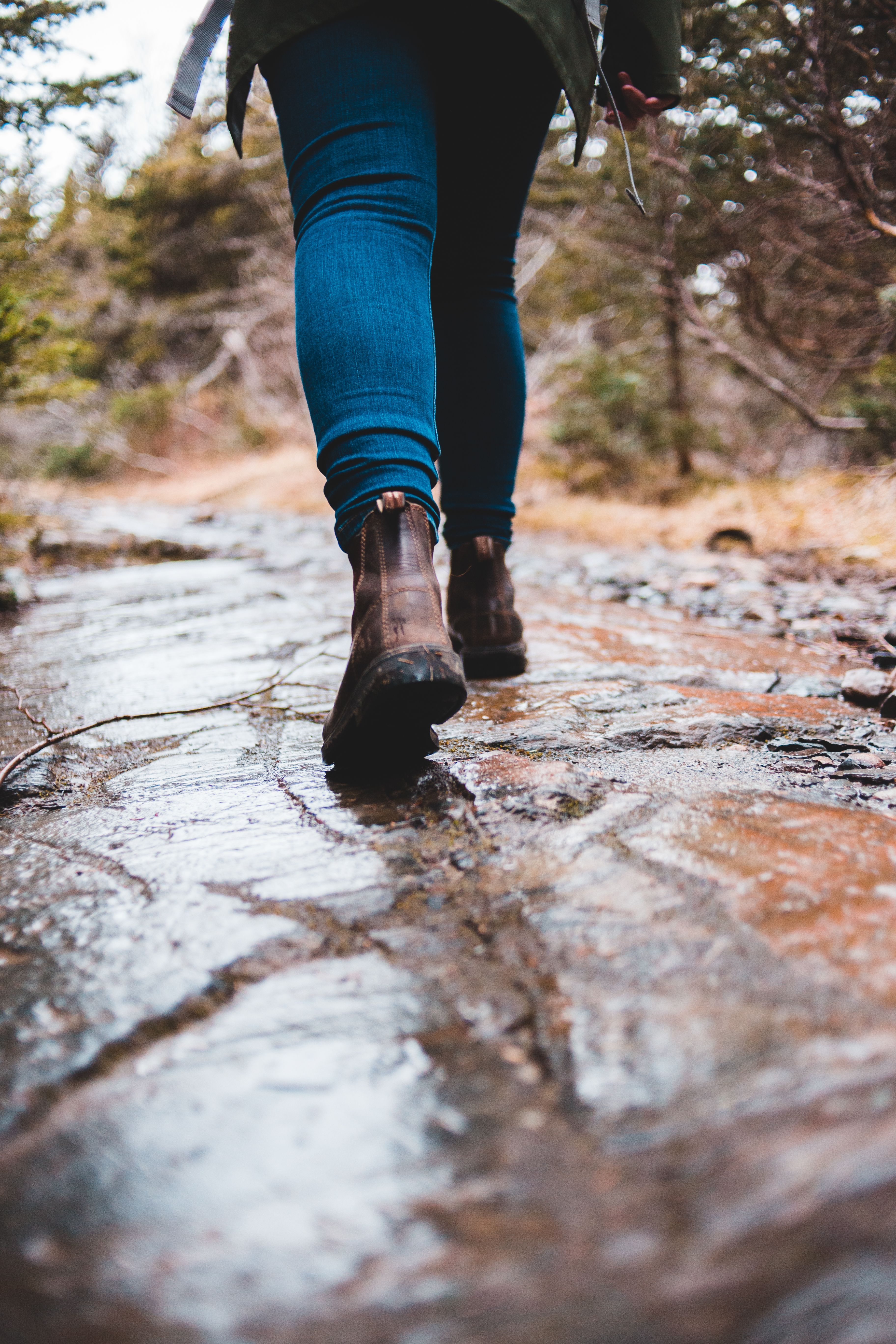 Woman Walking On Rocky Surface Photos, Download The BEST Free Woman ...