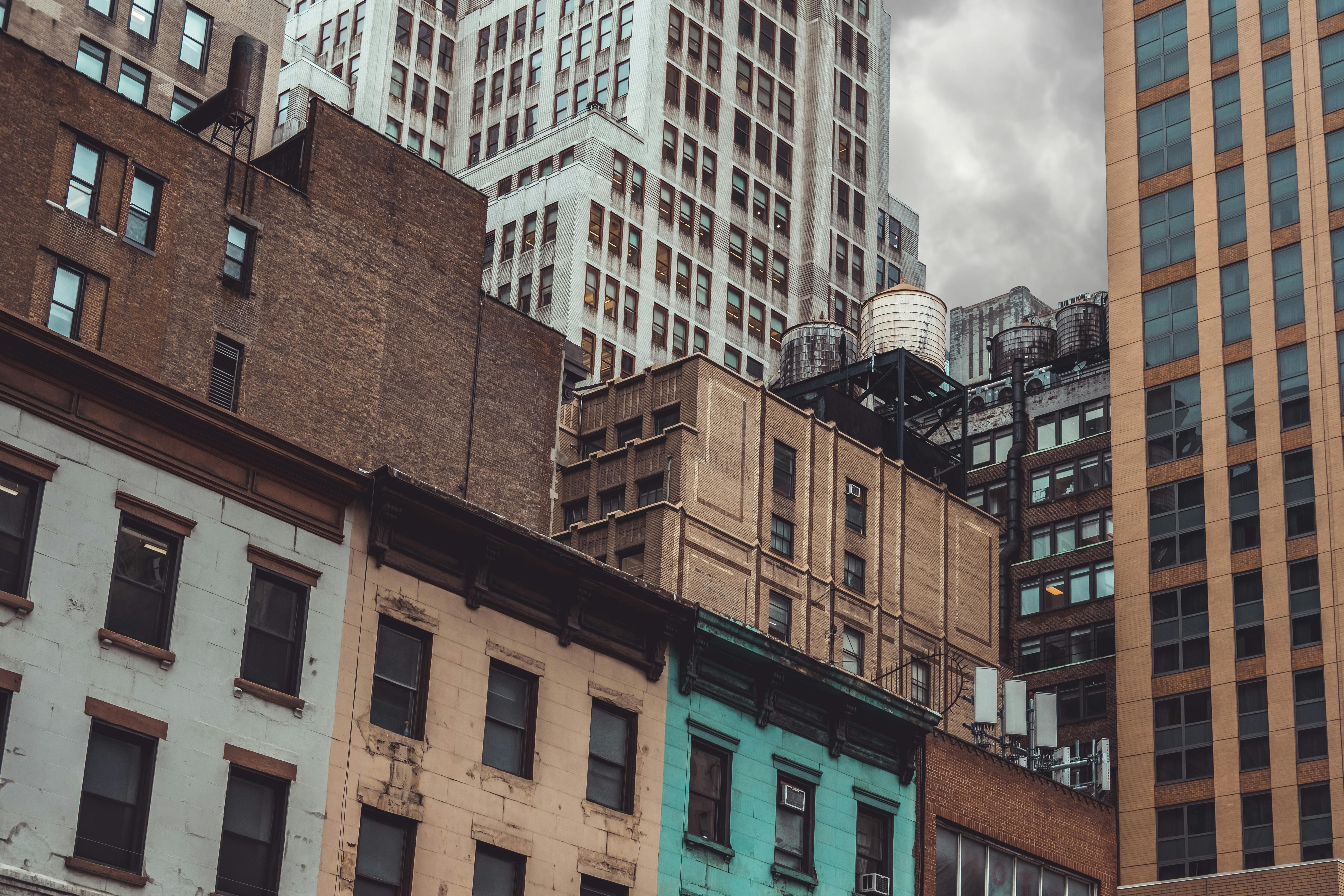 Low Angle Shot Of Buildings · Free Stock Photo