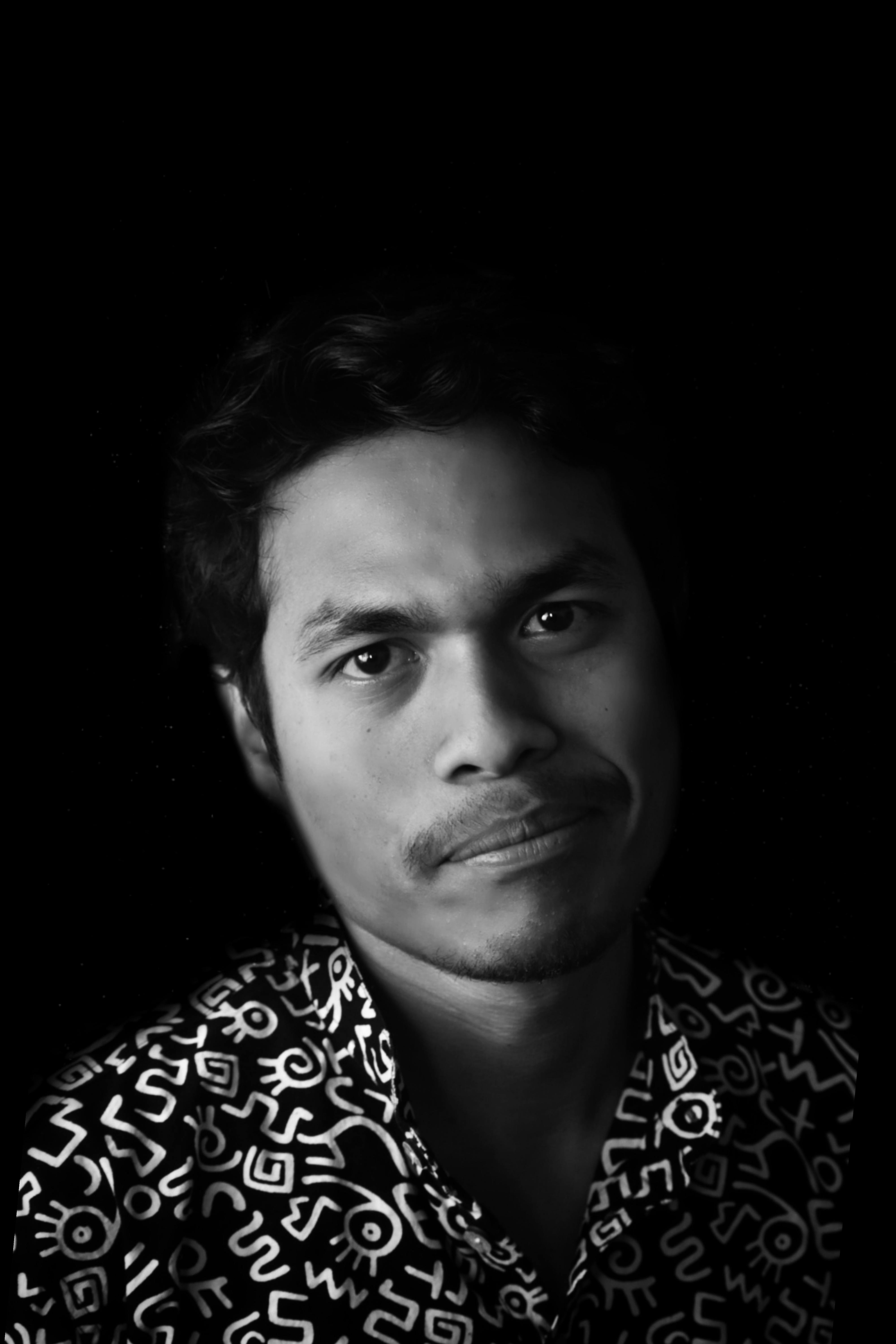 A Grayscale Portrait of a Man · Free Stock Photo