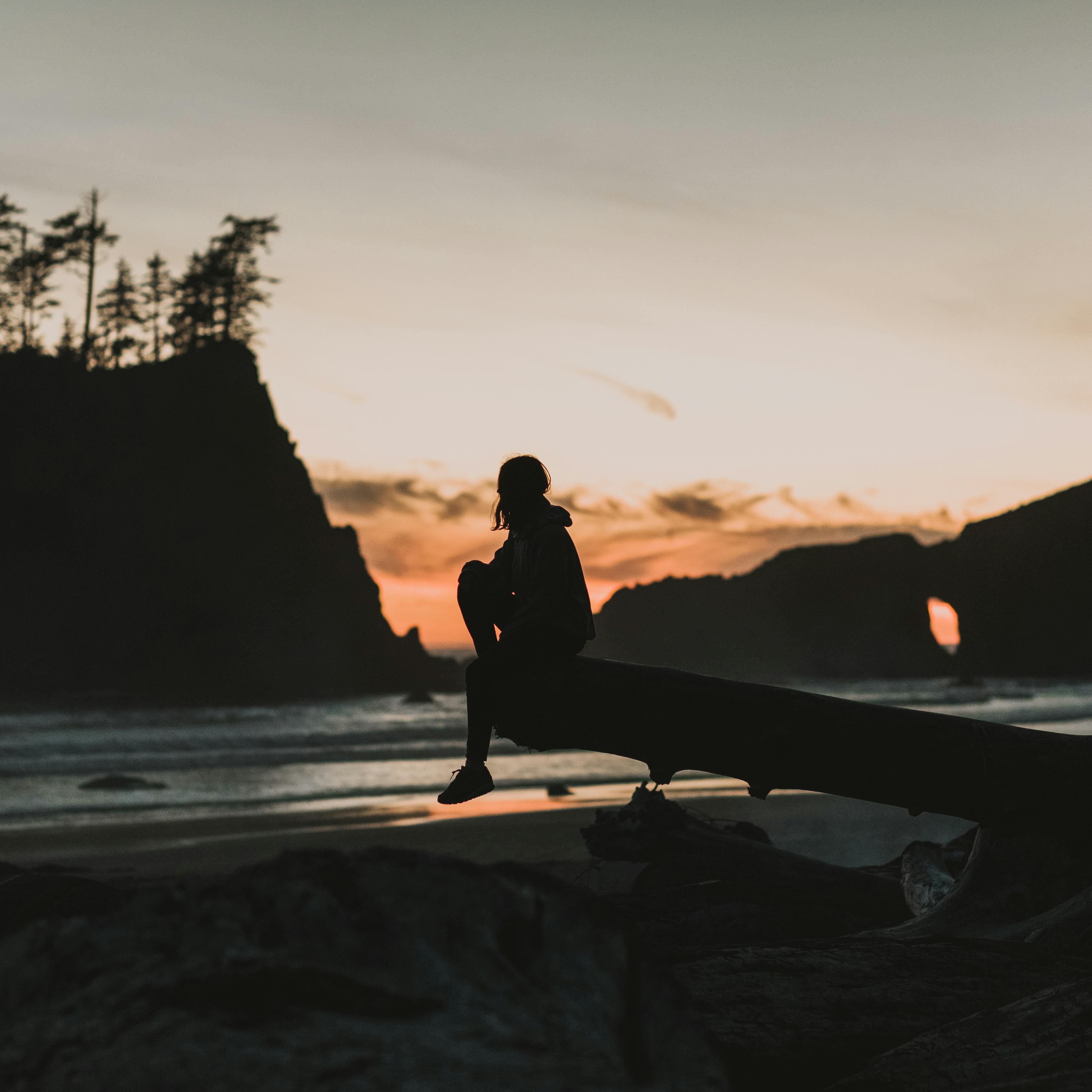 Woman Staring at Lake · Free Stock Photo