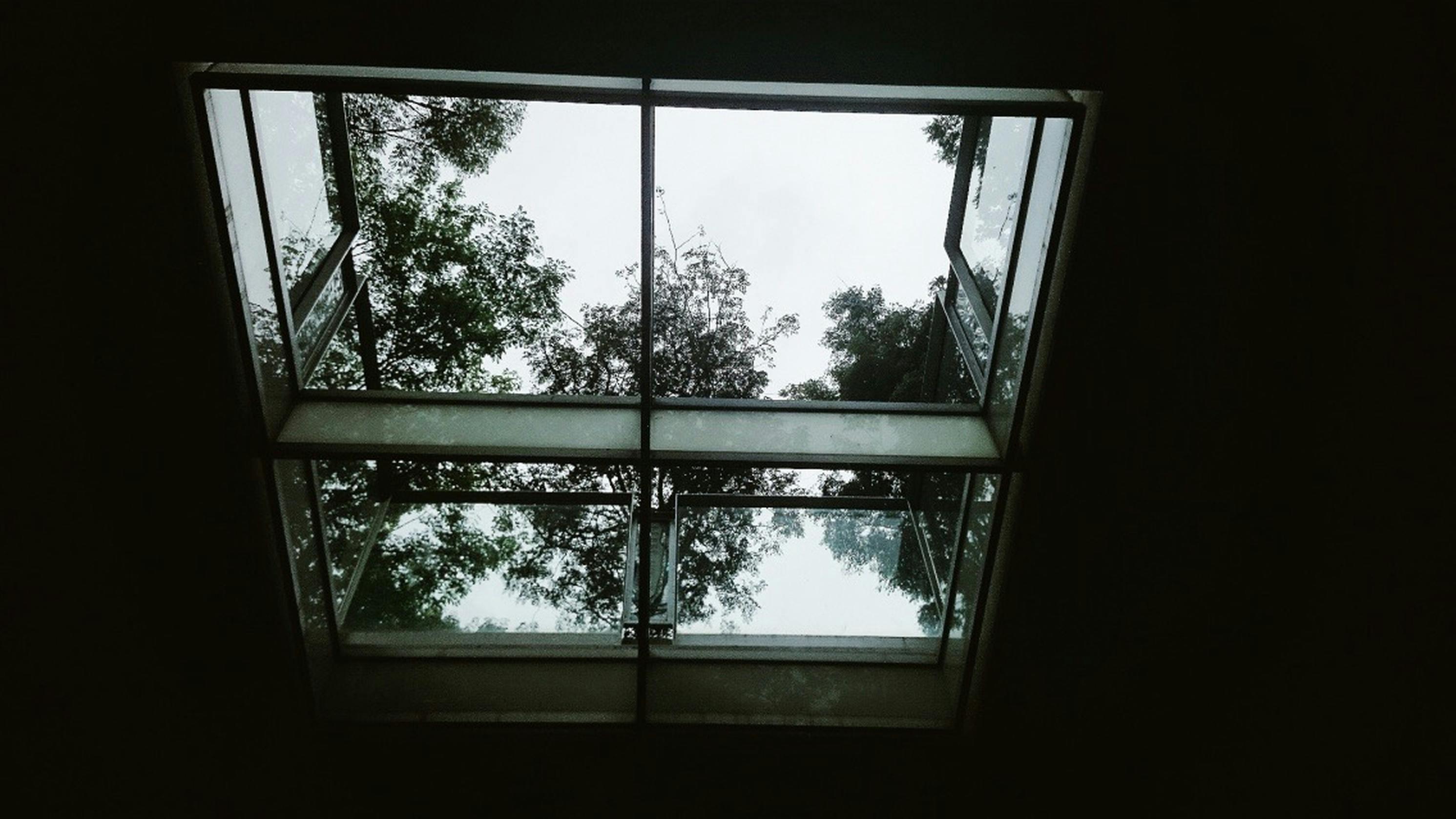 Skylights Casting a Shadow on a Wall · Free Stock Photo