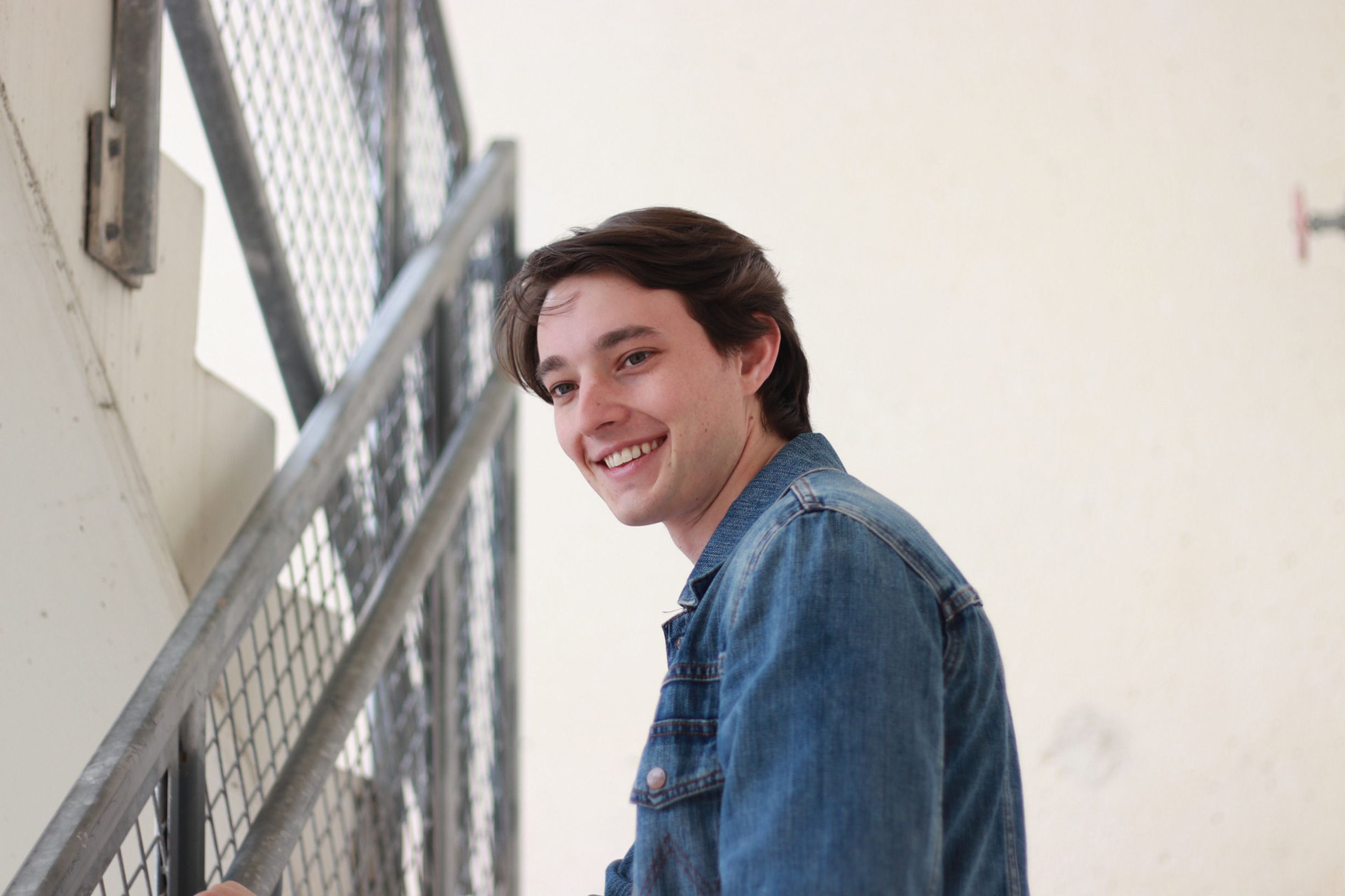 Man in Blue Zip Up Jacket Smiling · Free Stock Photo
