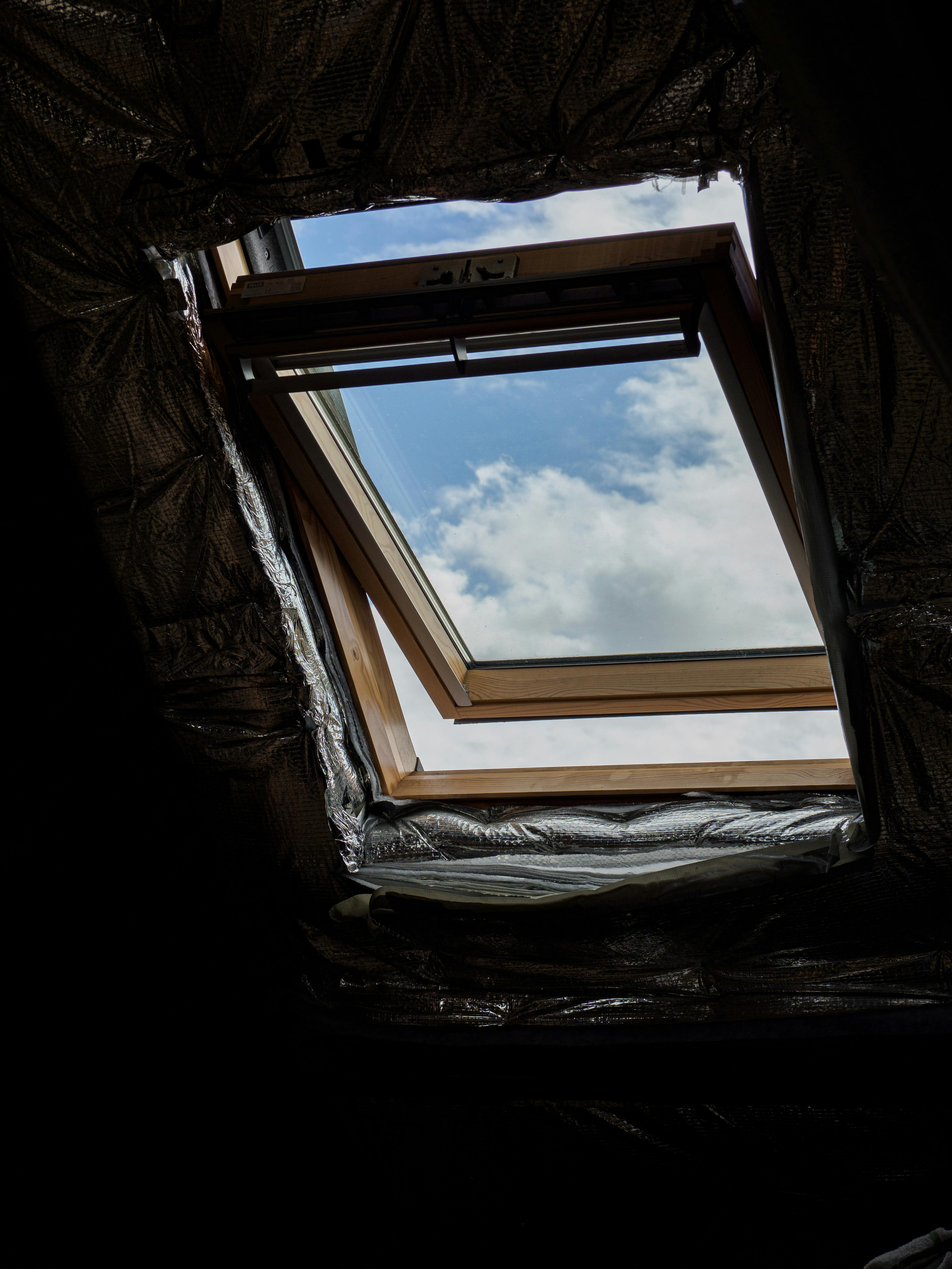 Small Round Attic Window · Free Stock Photo
